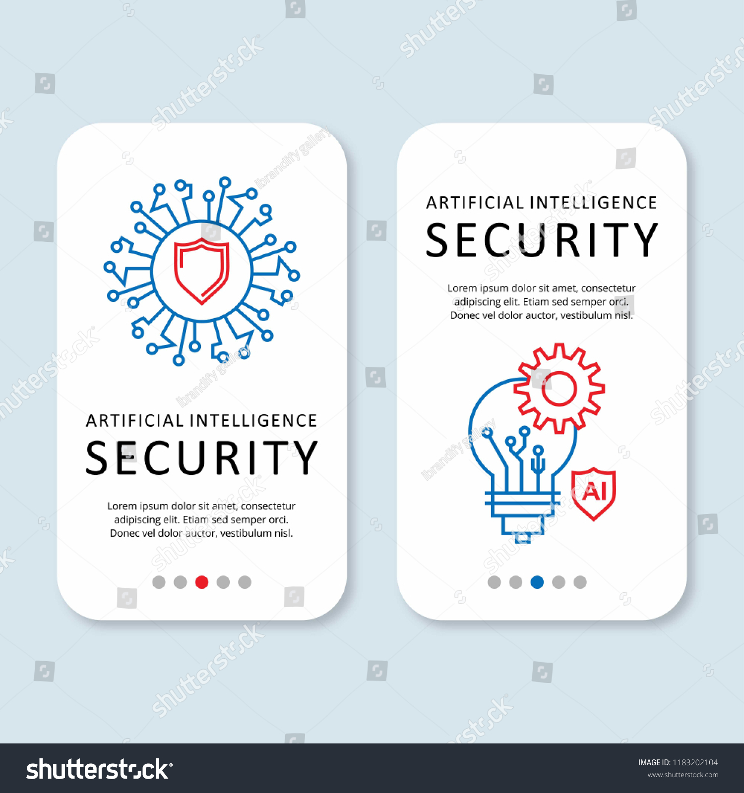 Security Brochure Design Sheild Logo Vector Stock Vector (Royalty Free ...