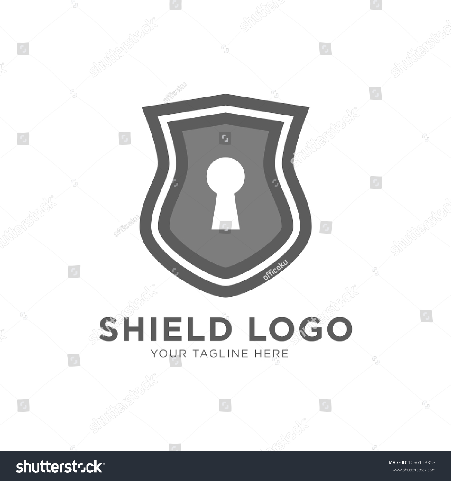 Security Guard Logo Design Vector Security Stock Vector (Royalty Free ...