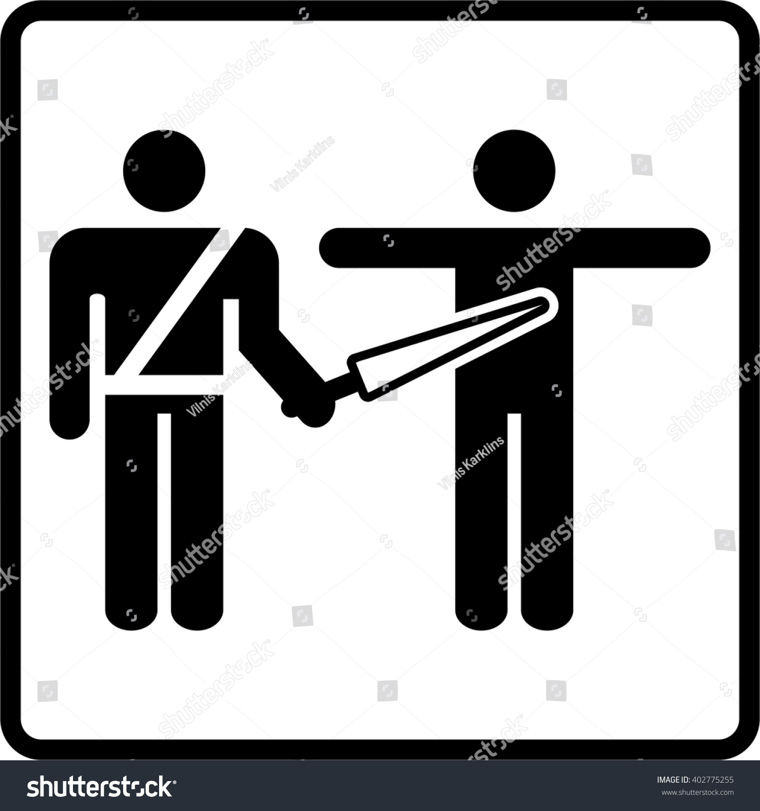 SECURITY GUARD Sign Stock Vector (Royalty Free) 402775255 - Shutterstock