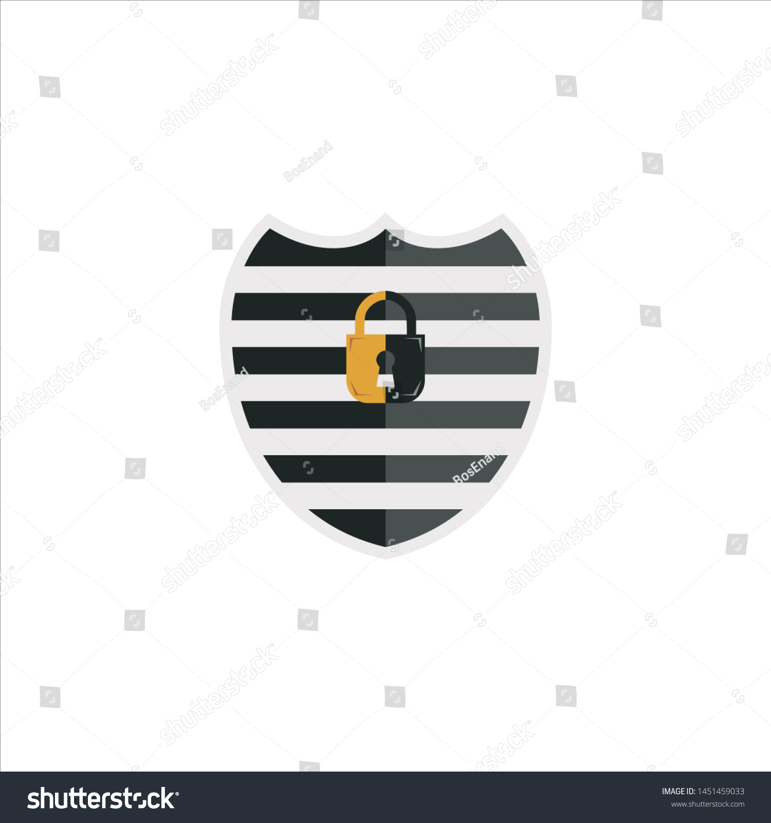 Security Icon Vektor Protect Security Simbol Stock Vector (Royalty Free ...