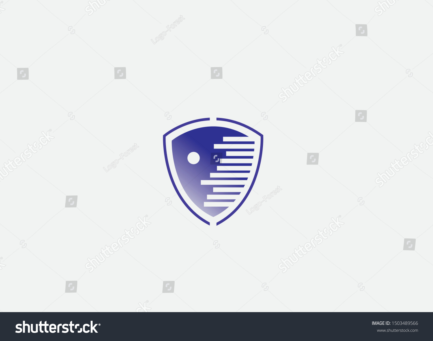 Security Logo Design Branding Stock Vector (Royalty Free) 1503489566 ...