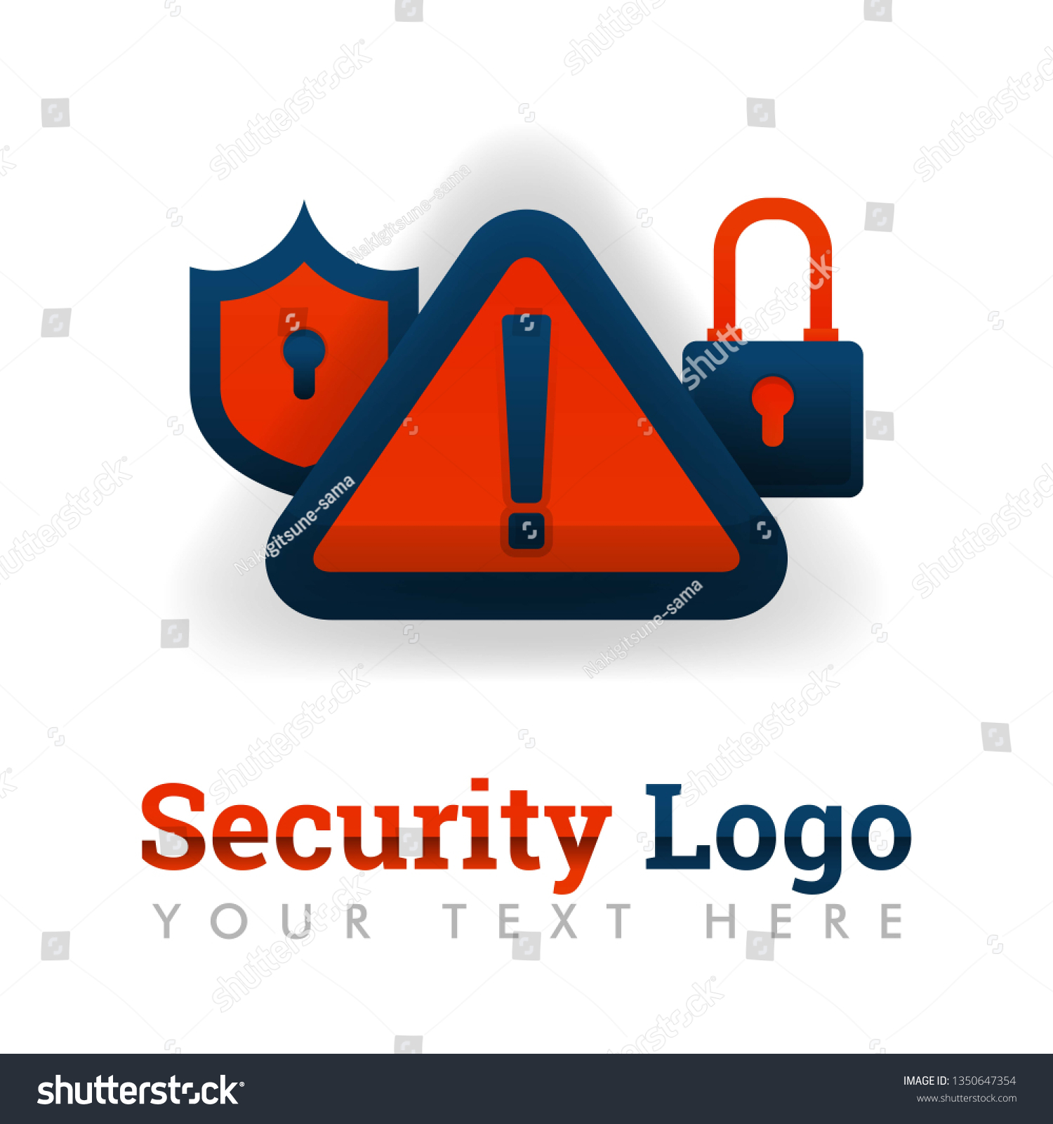 Security Logo Template Software Malicious Alerts Stock Vector (Royalty ...