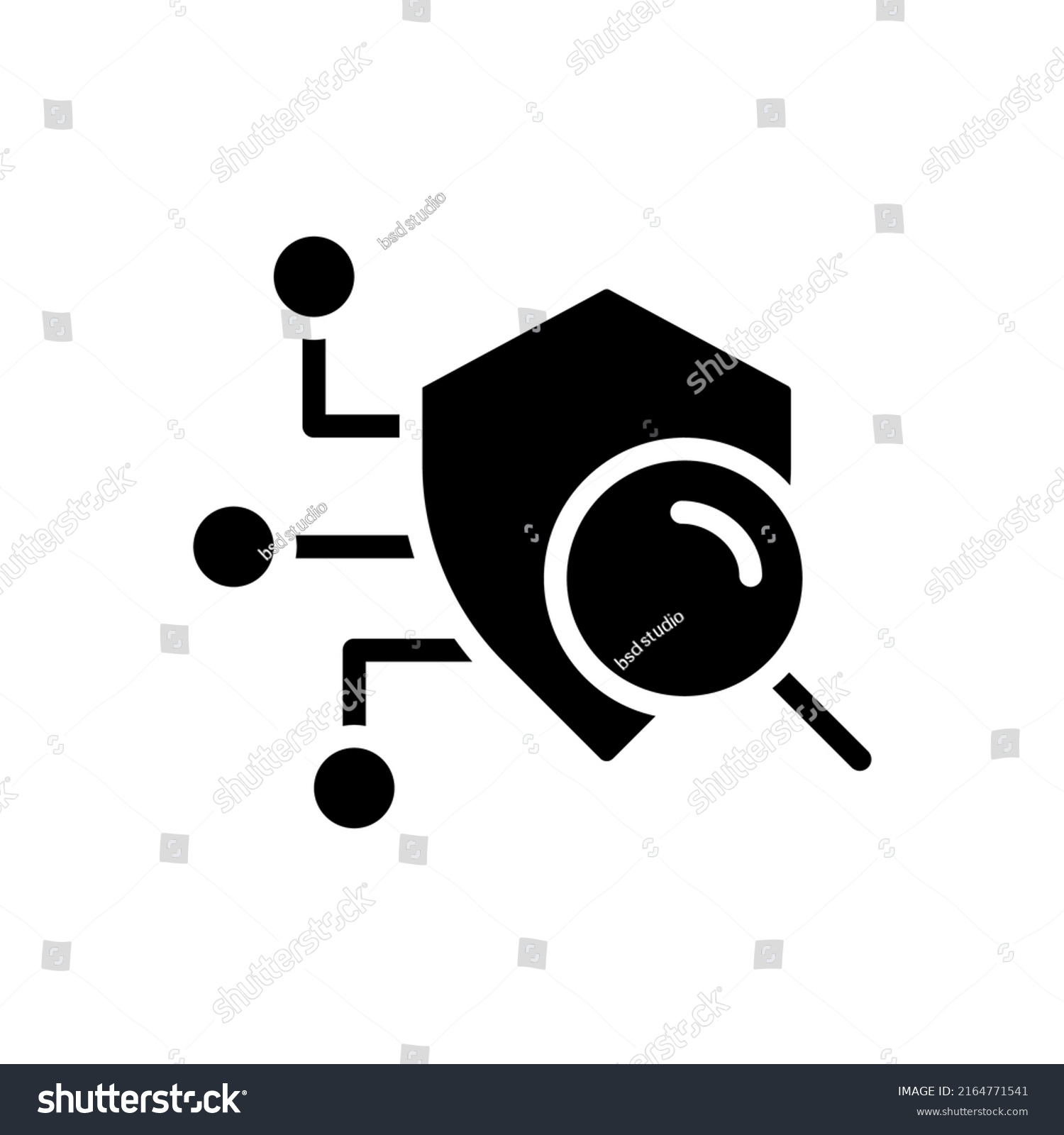 Security Scan Black Glyph Icon Detecting Stock Vector (Royalty Free ... Security Scan Black Glyph Icon Detecting Stock Vector (Royalty Free ...