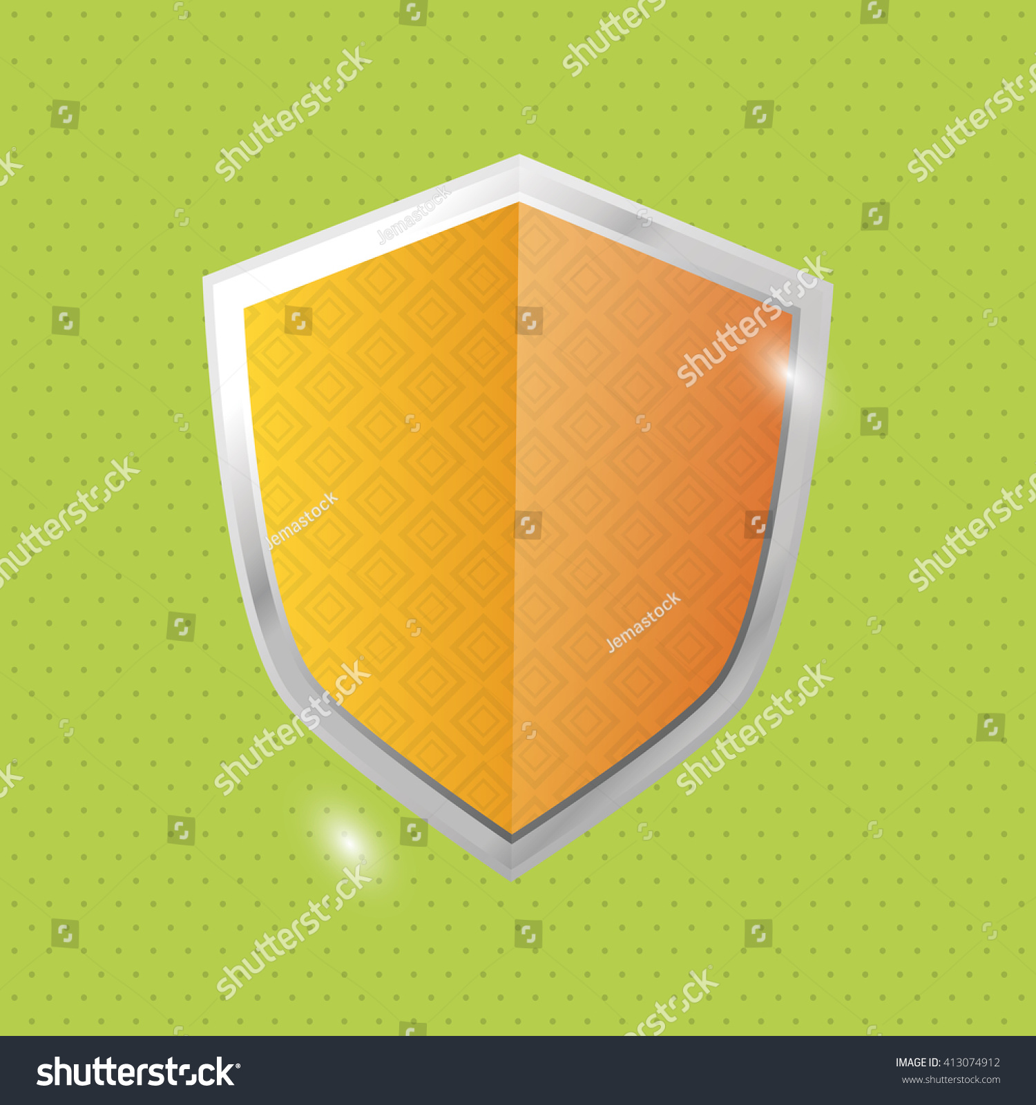 Security System Shield Concept Warning Illustration Stock Vector ...