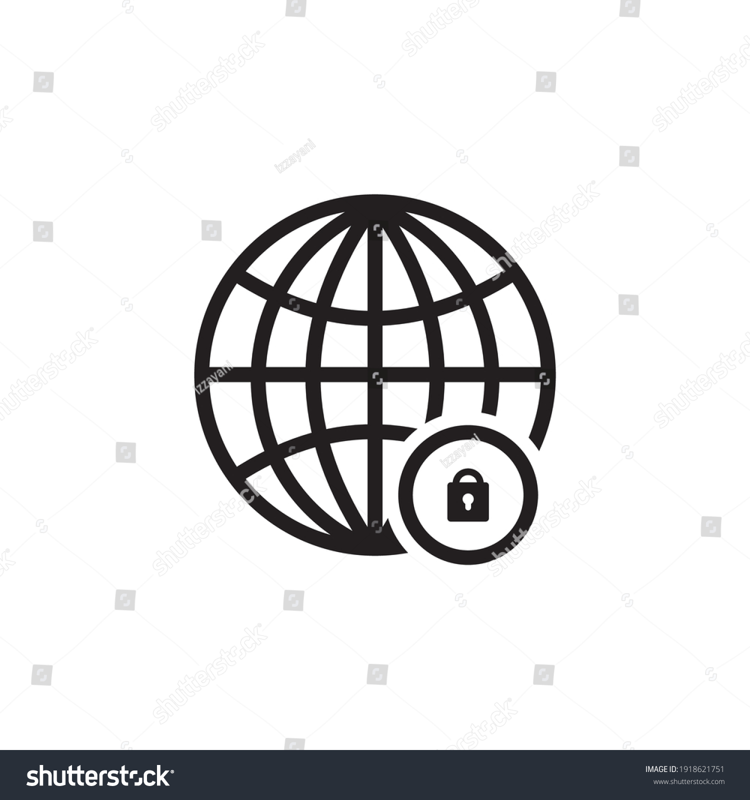 Security Web Browser Icon Symbol Sign: เวกเตอร์สต็อก (ปลอดค่าลิขสิทธิ์ ...
