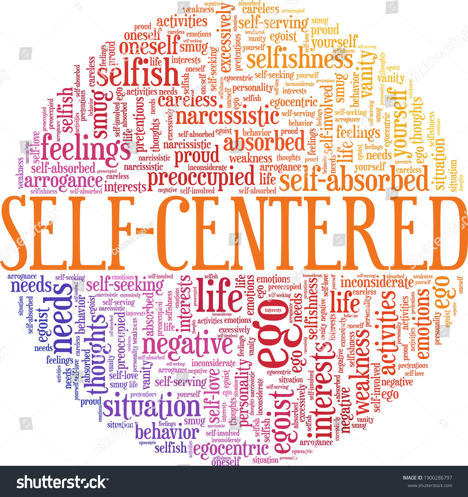 Self-centredness Images, Stock Photos & Vectors | Shutterstock