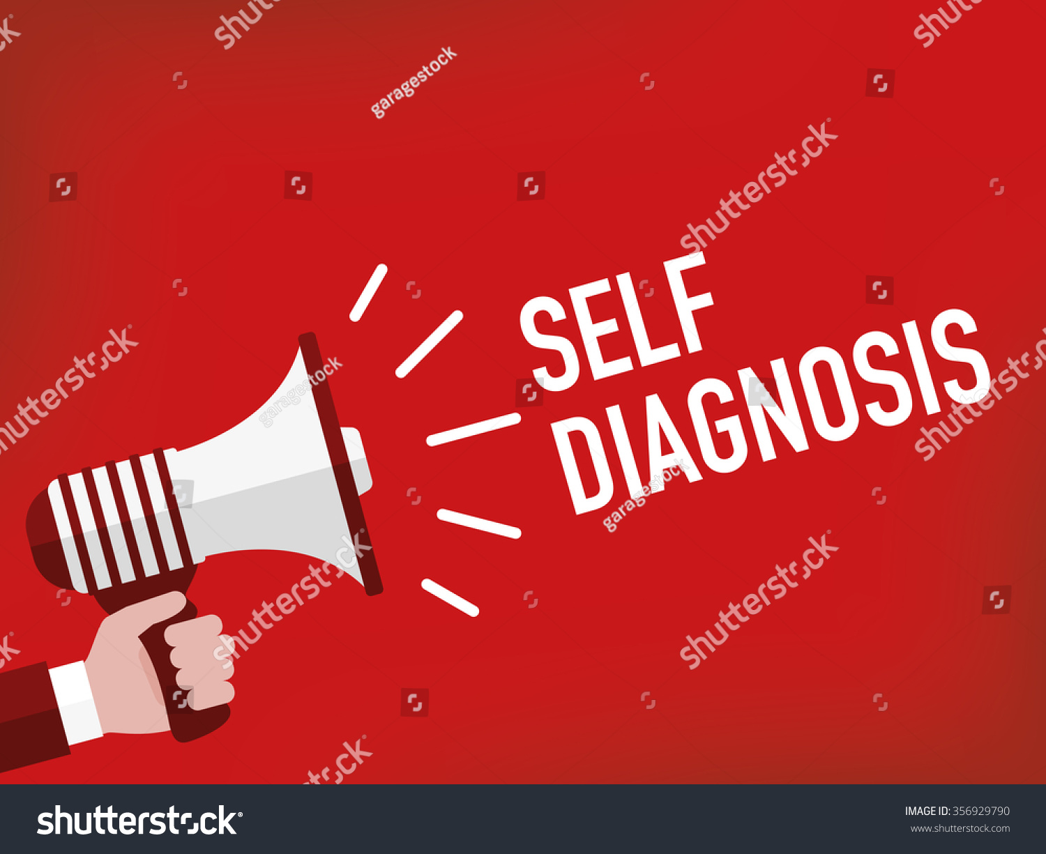 Self Diagnosis Stock Vector (Royalty Free) 356929790 | Shutterstock