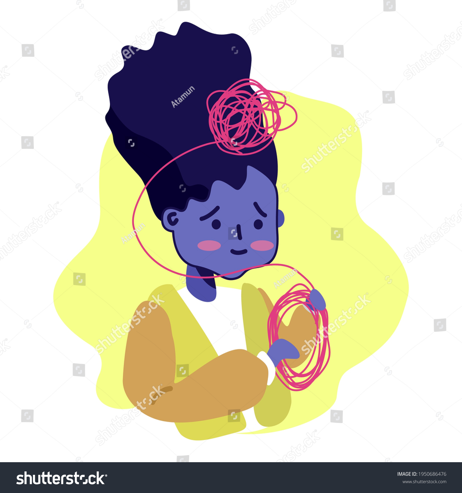 Self Healing Vector Self Love Stock Vector (Royalty Free) 1950686476 ...
