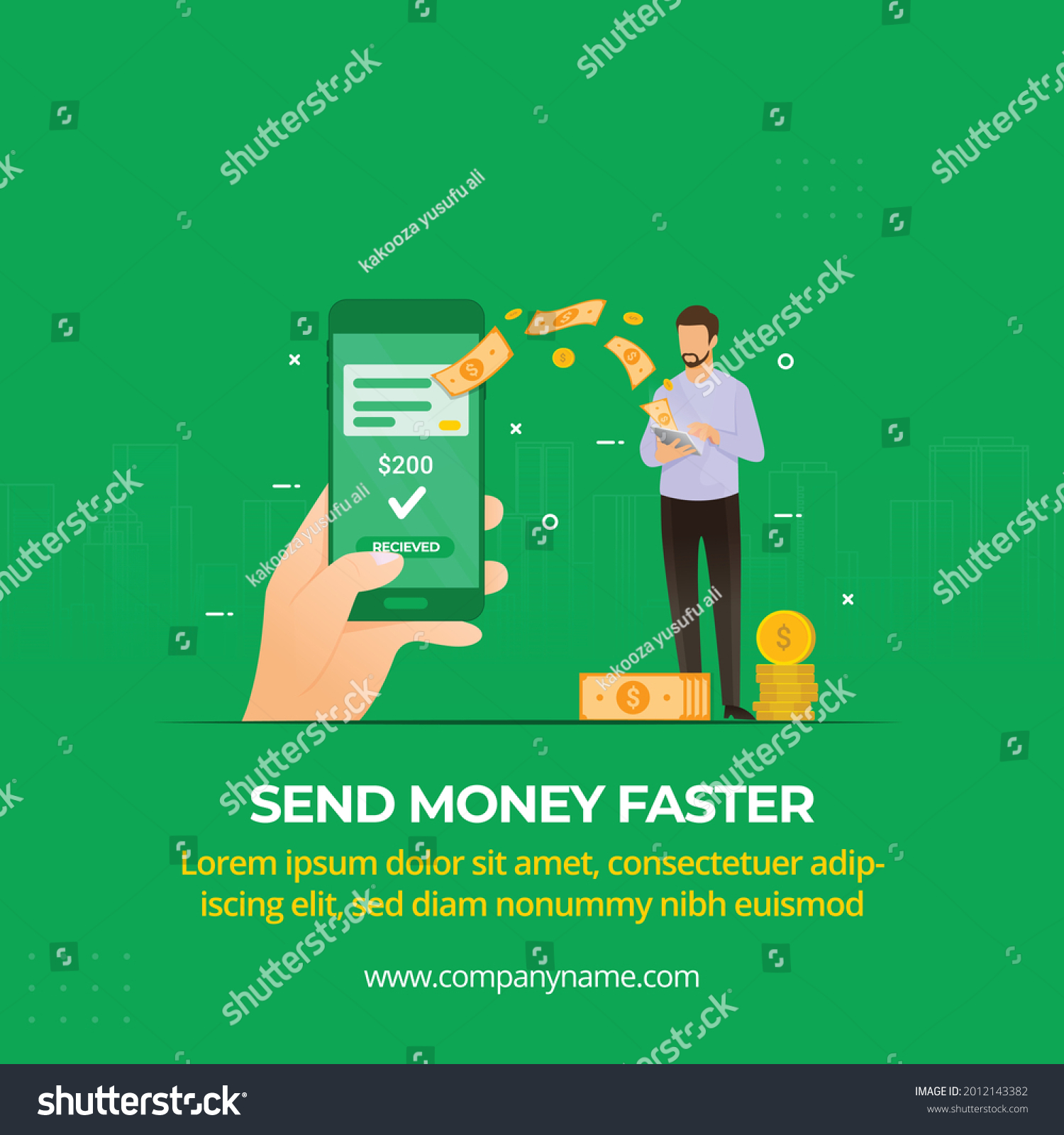 Mobile remittance Images, Stock Photos & Vectors | Shutterstock