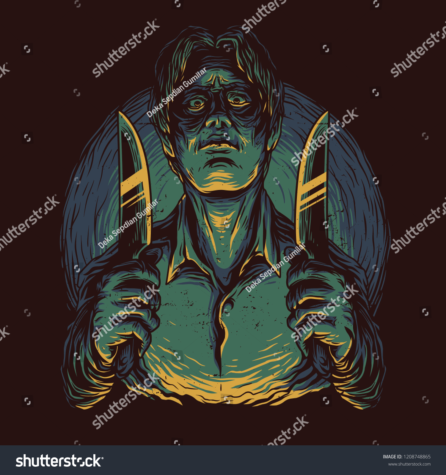 Serial Killer Illustration: Vector có sẵn (miễn phí bản quyền ...
