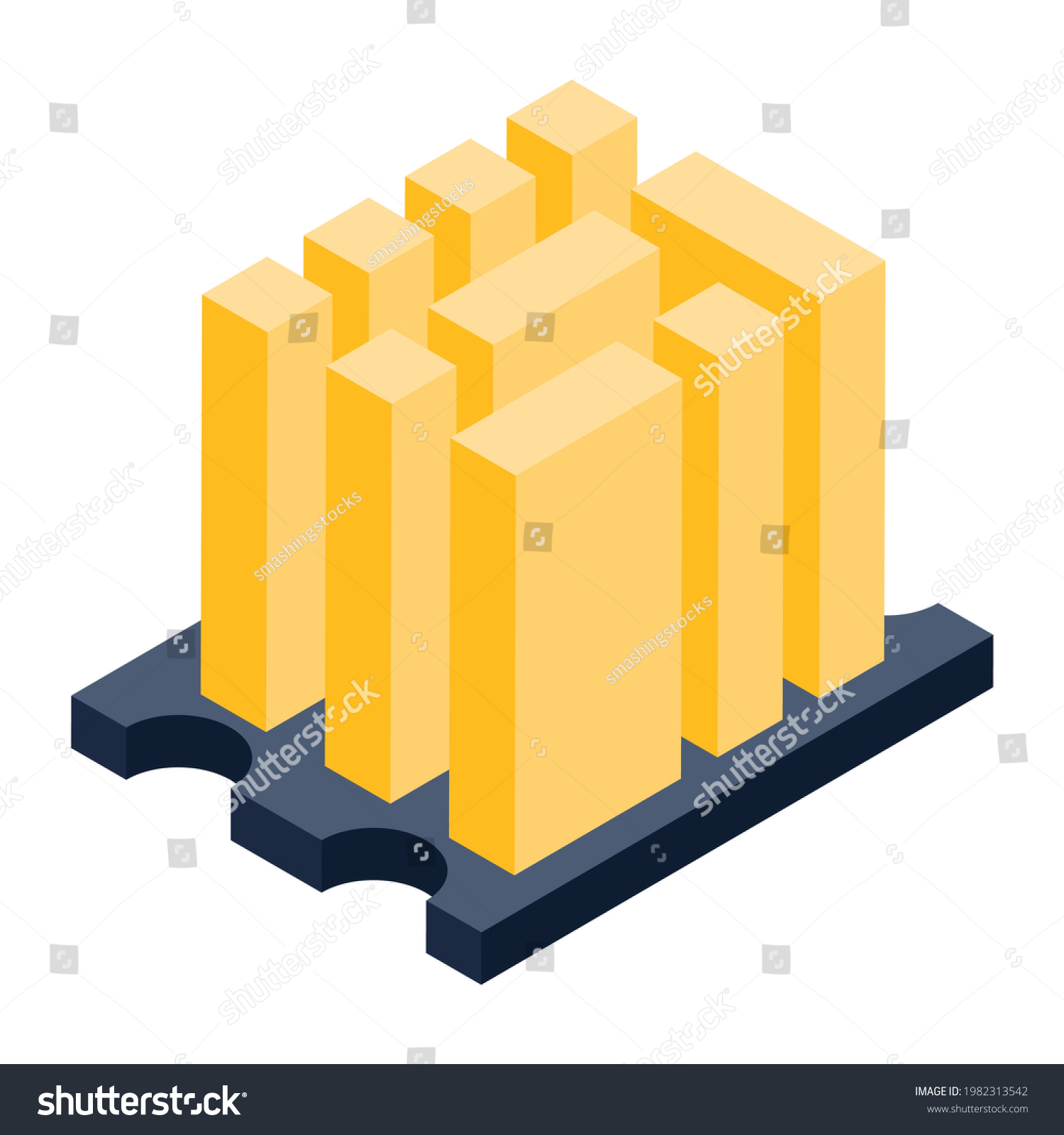 Server Rack Icon Isometric Style Data Stock Vector (Royalty Free ...