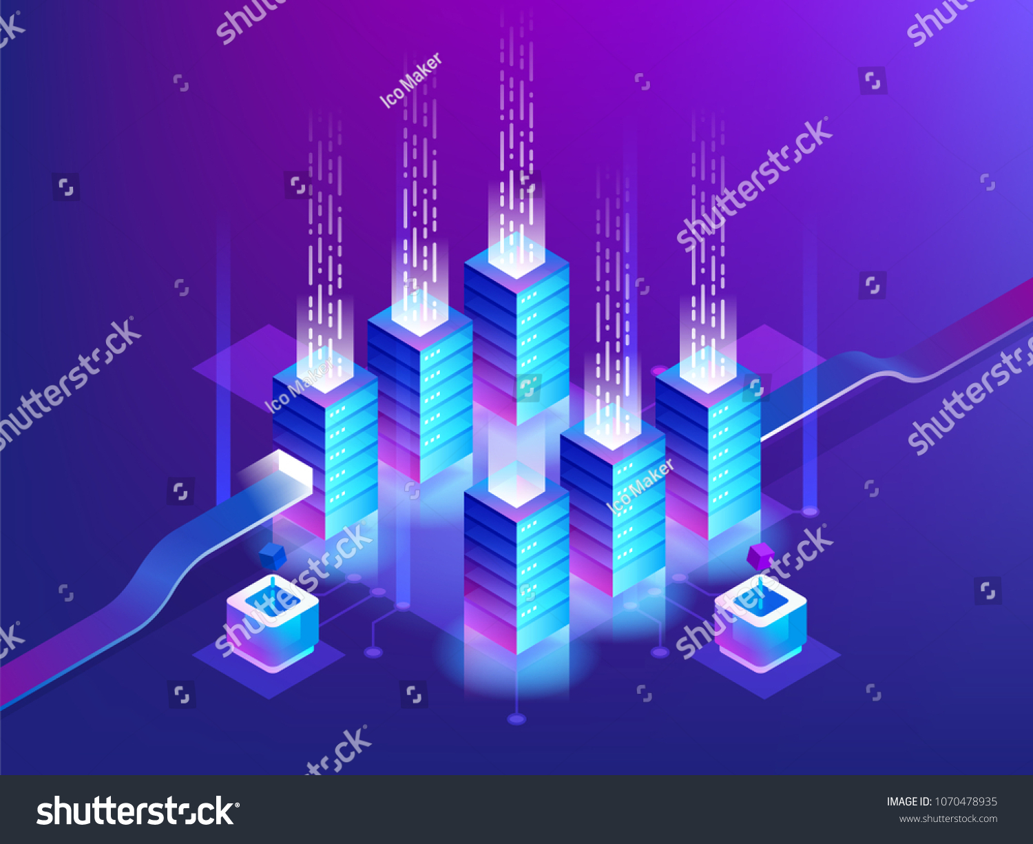 Server Room Rack Blockchain Technology Token Stock Vector (Royalty Free ... Server Room Rack Blockchain Technology Token Stock Vector (Royalty Free ...