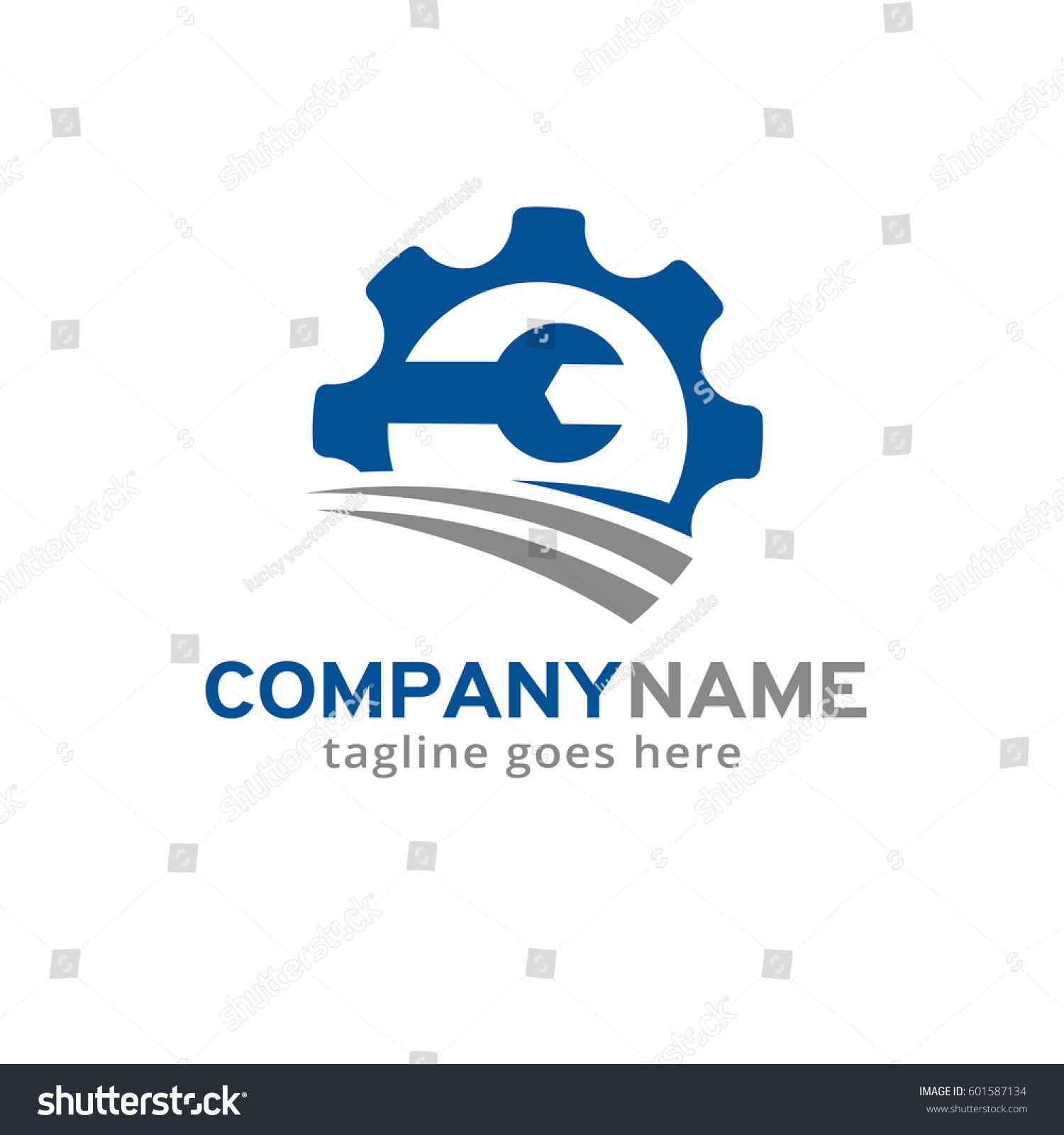 Service Agent Logo Template Design Vector: vetor stock (livre de ...