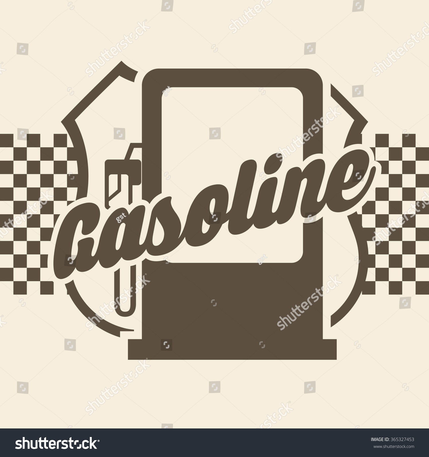 Service Station Design Stock Vector (Royalty Free) 365327453