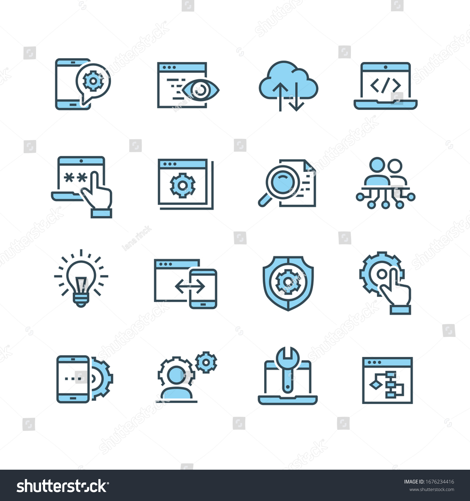 551,226 ilustraciones de Sistemas informáticos iconos - Ilustraciones ...
