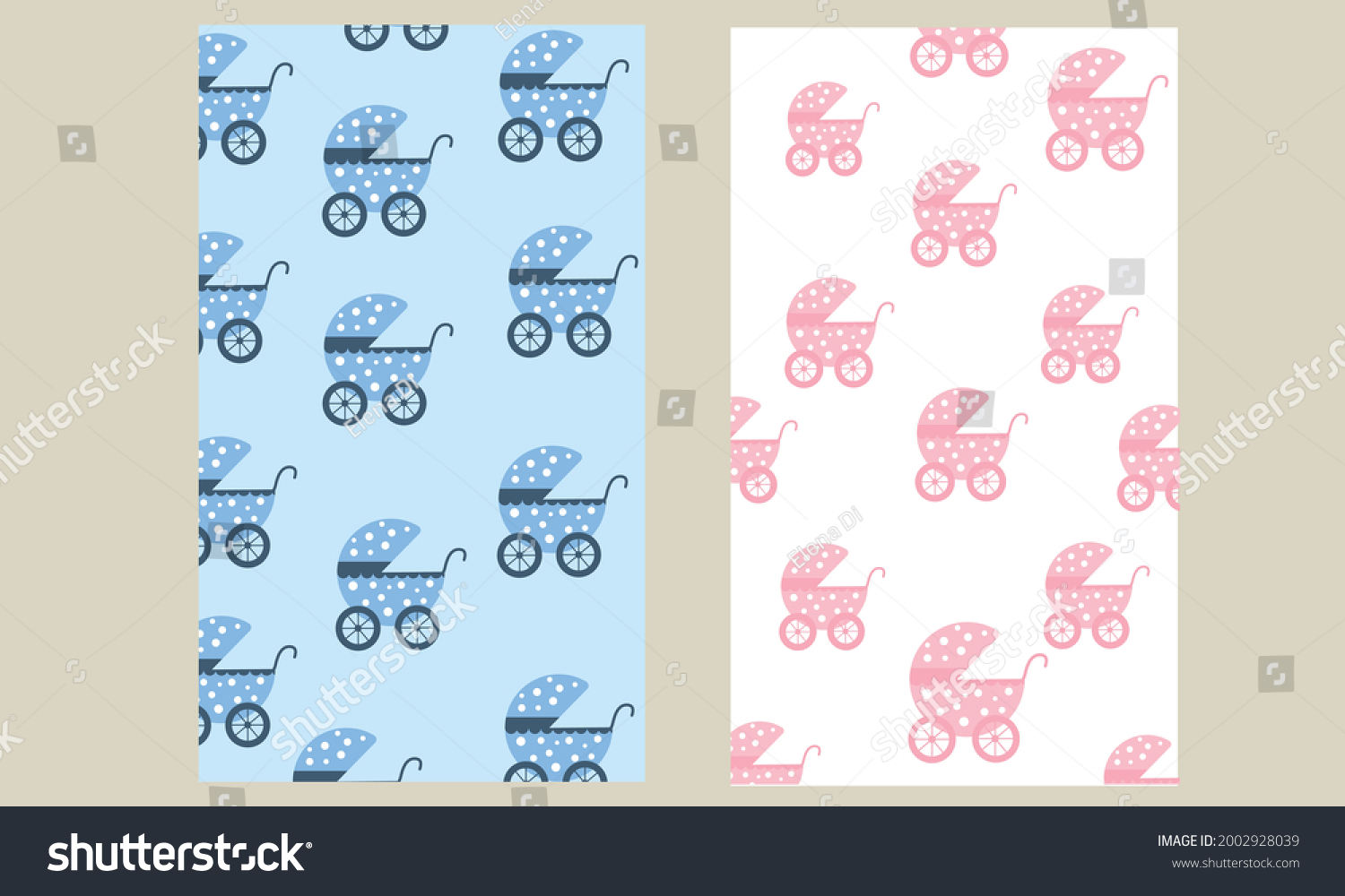 5,170 Baby stroller vector pattern Images, Stock Photos & Vectors ...