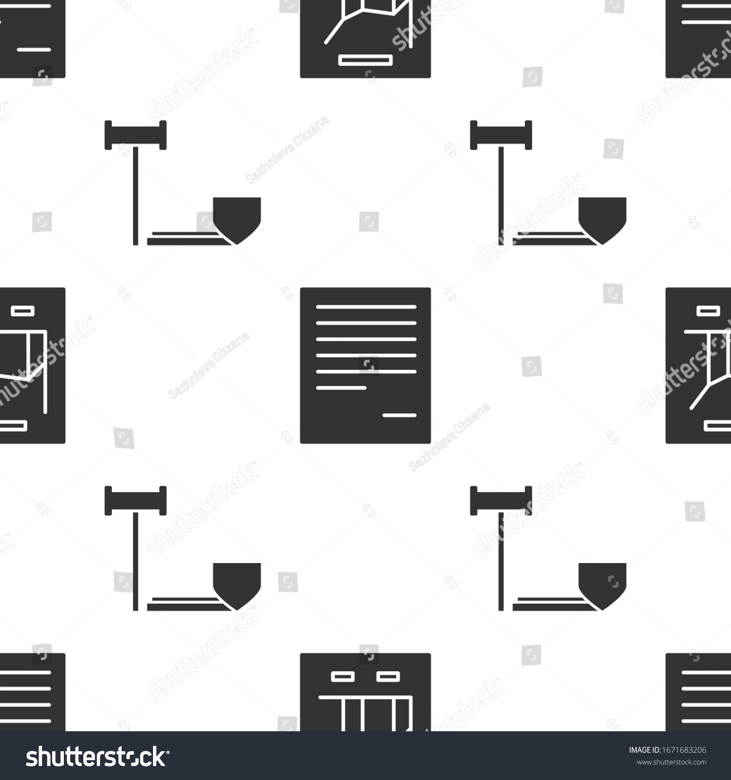 Set Document Graph Chart Document Judge Stock Vector (Royalty Free) 1671683206 | Shutterstock