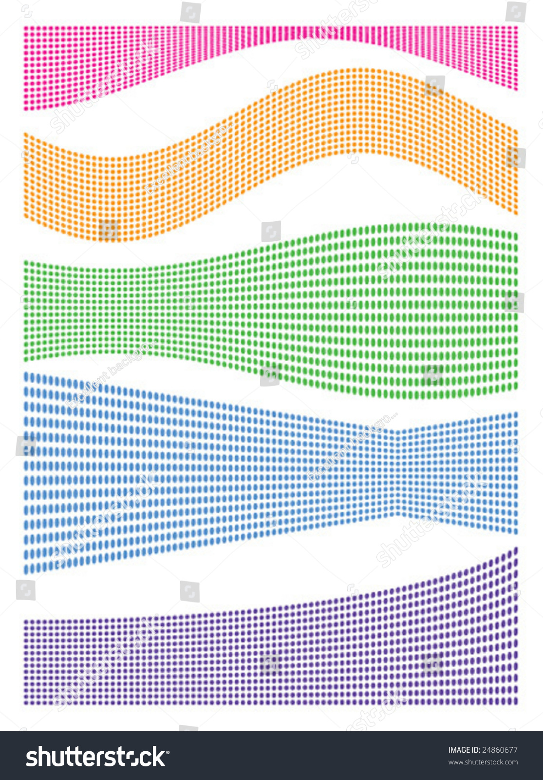 Set Three Dot Structures Use Design Stock Vector (Royalty Free ...