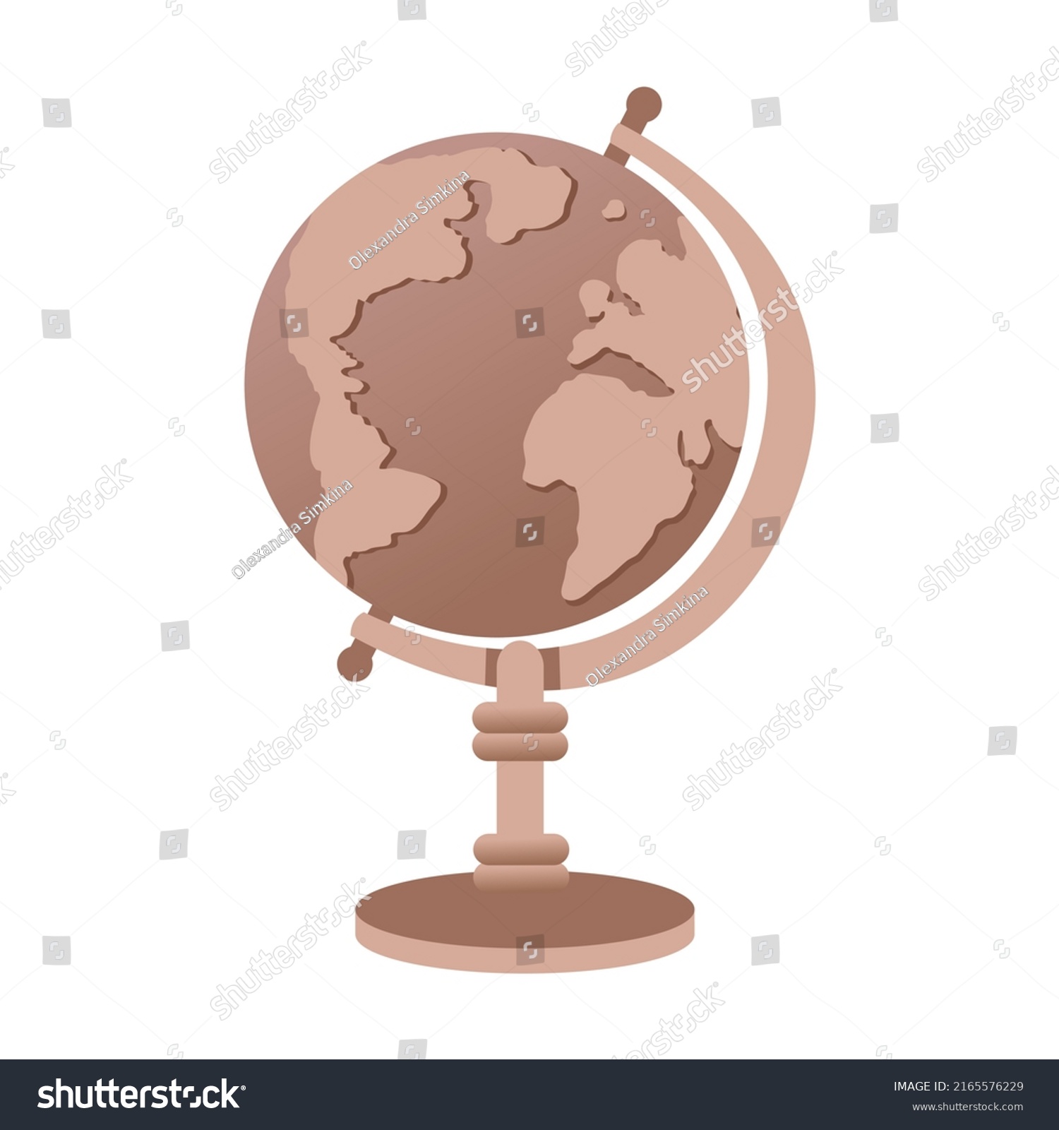 Set Globe Knowledge Studying Education World Stock Vector (Royalty Free ...
