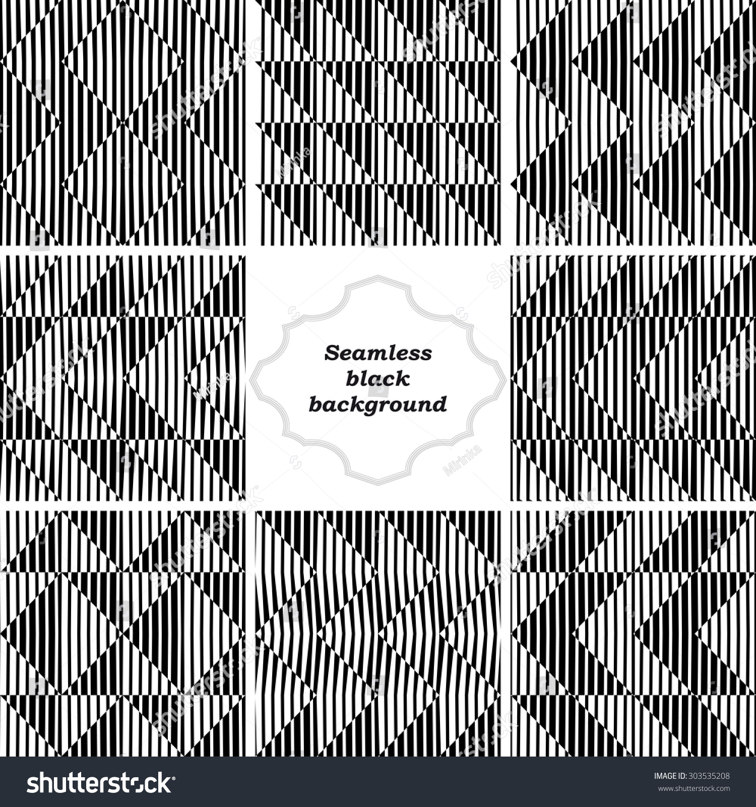 Set Backgrounds Simple Lines Patterns Stock Vector (Royalty Free ...