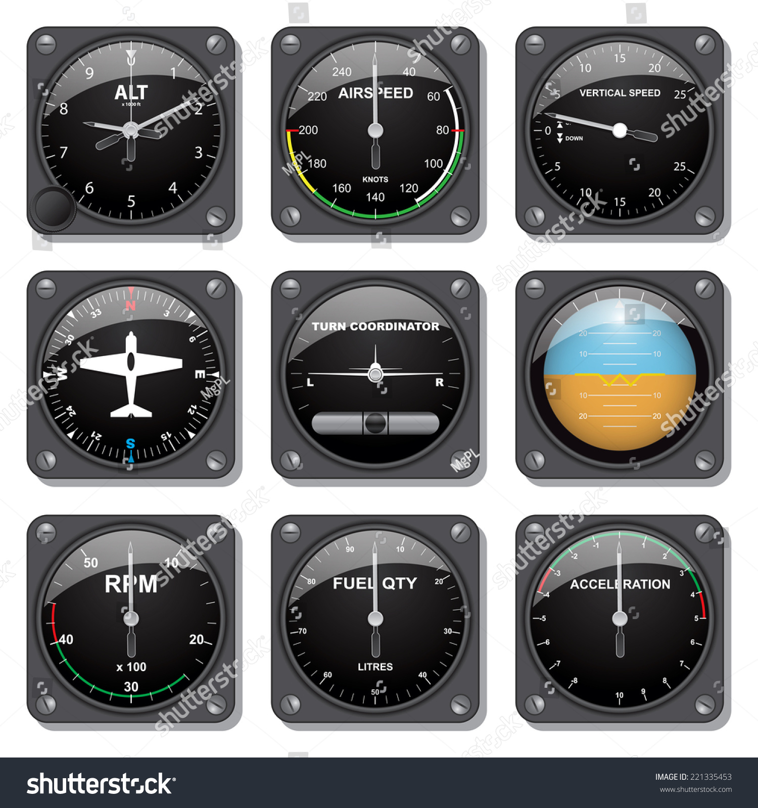 120 imagens de Airplane fuel gauge Imagens, fotos stock e vetores ...
