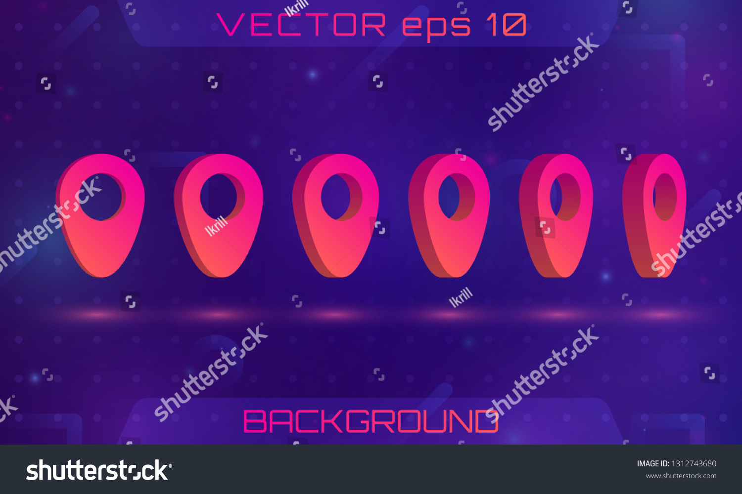 Set 3d Map Pointers Web Location Stock Vector (Royalty Free) 1312743680 ... Set 3d Map Pointers Web Location Stock Vector (Royalty Free) 1312743680 ...