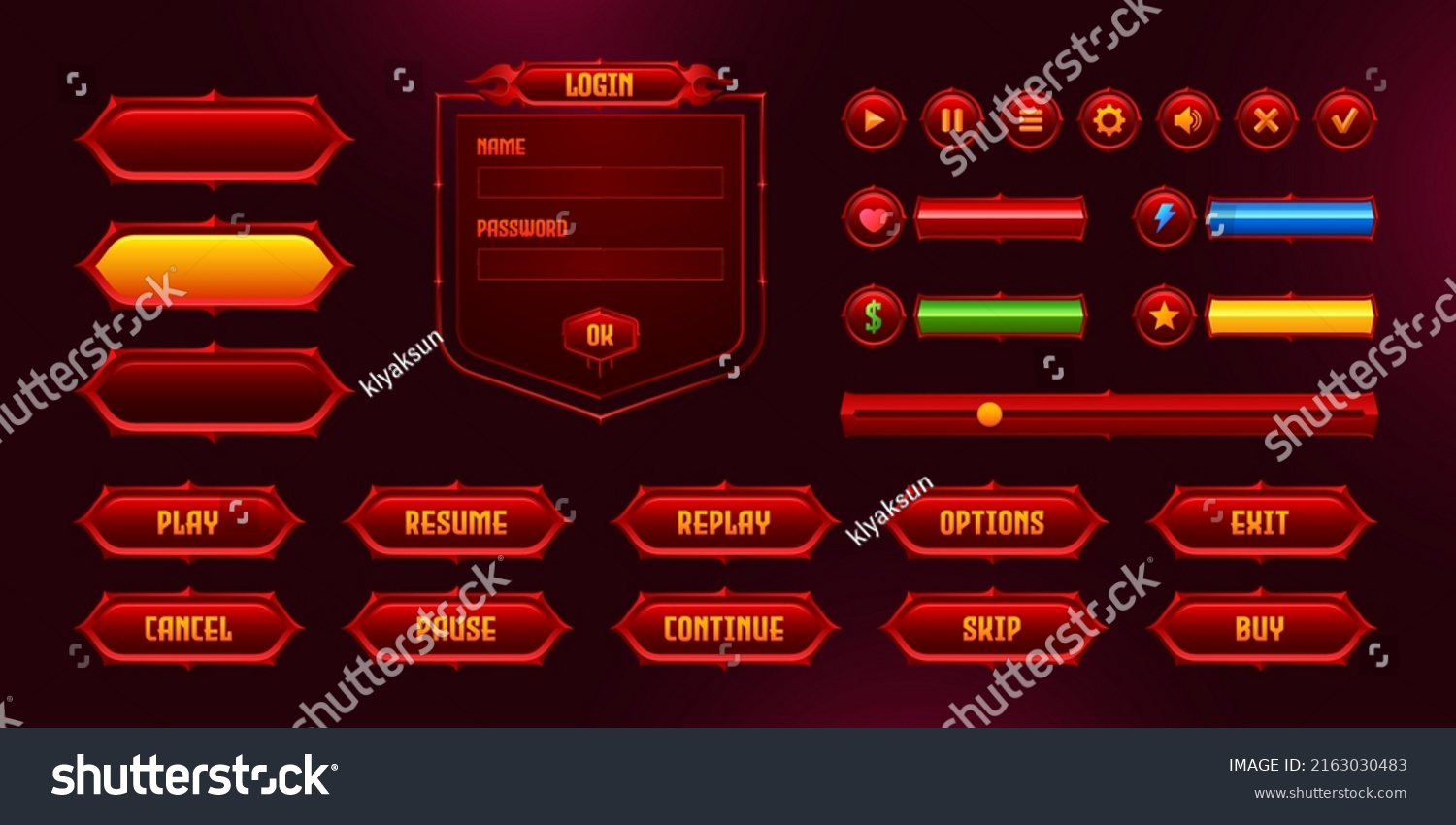 30 Login game levels Images, Stock Photos & Vectors | Shutterstock