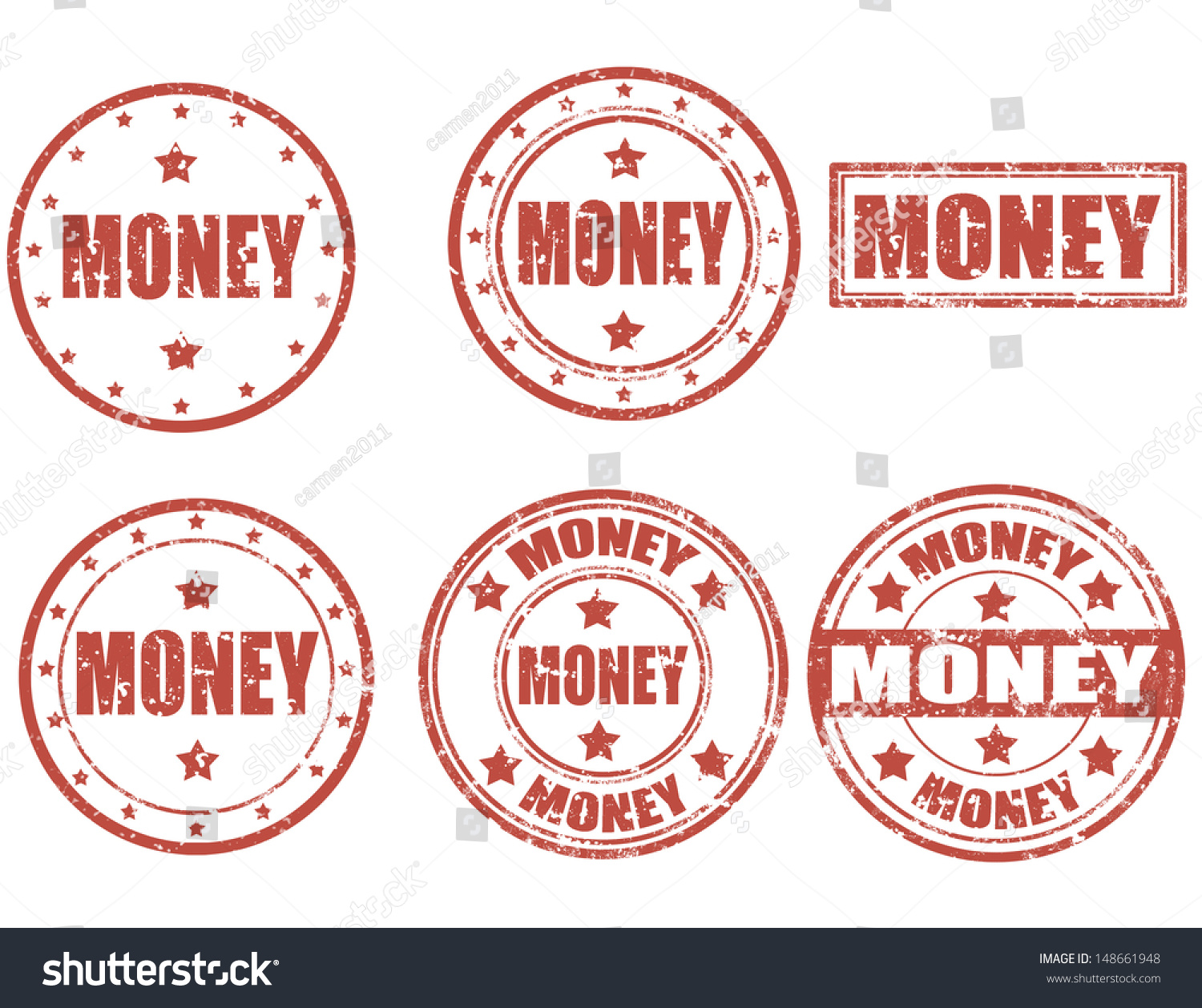 Set Grunge Rubber Stamps Word Money Stock Vector (Royalty Free) 148661948 Set Grunge Rubber Stamps Word Money Stock Vector (Royalty Free) 148661948