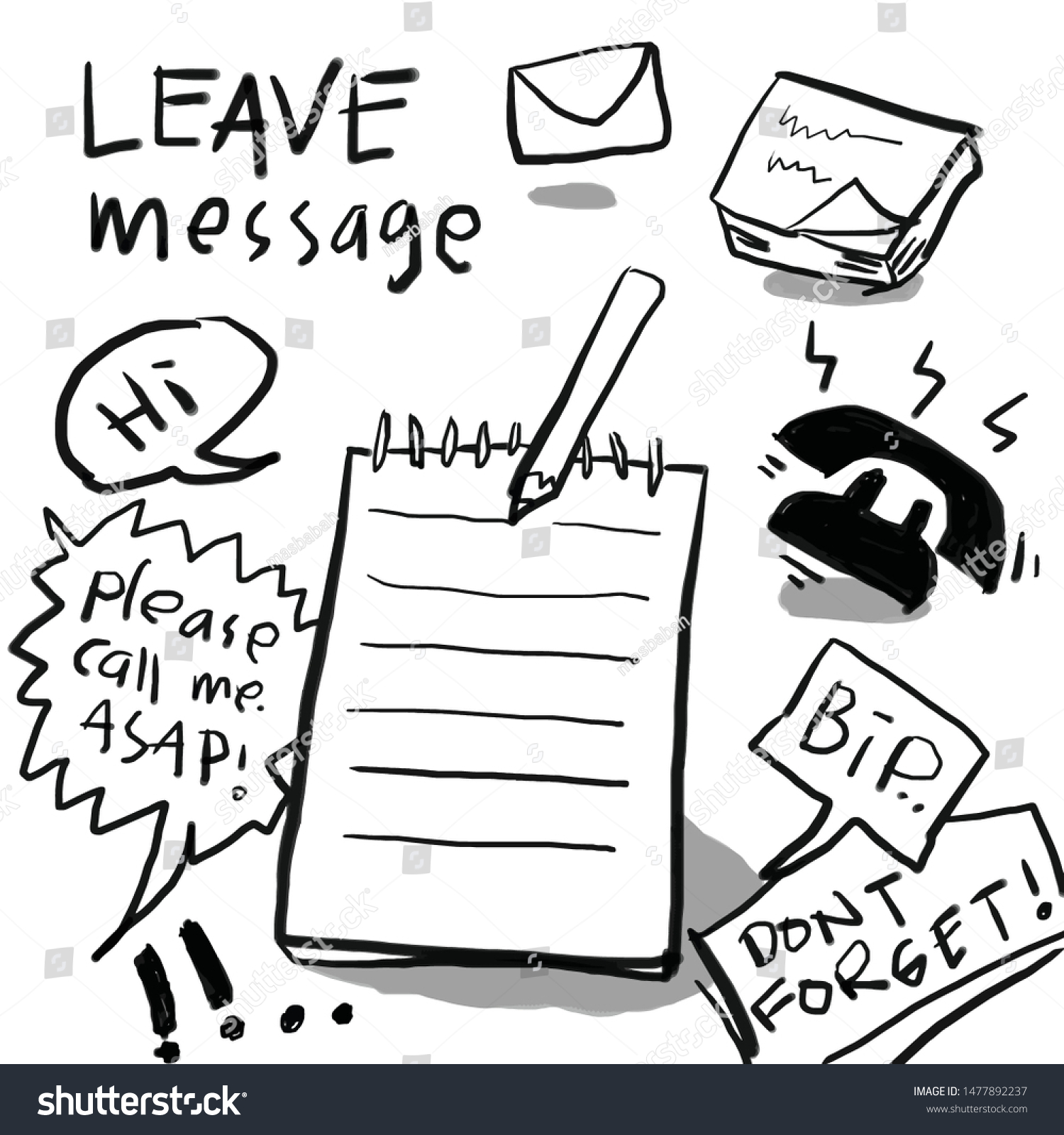37 Short leave icon Images, Stock Photos & Vectors | Shutterstock