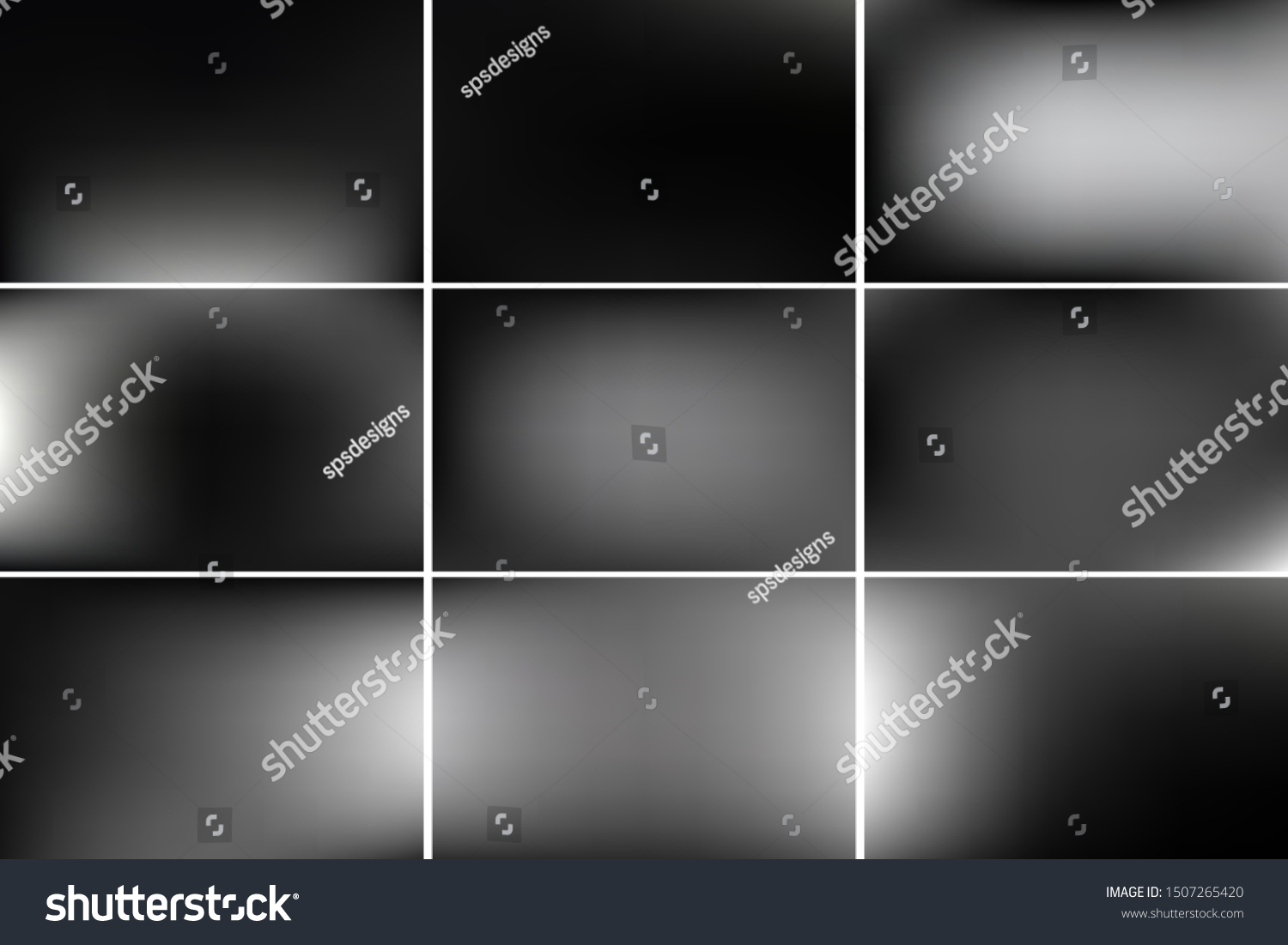 Set Plain Vector Background Designs Stock Vector (Royalty Free ...