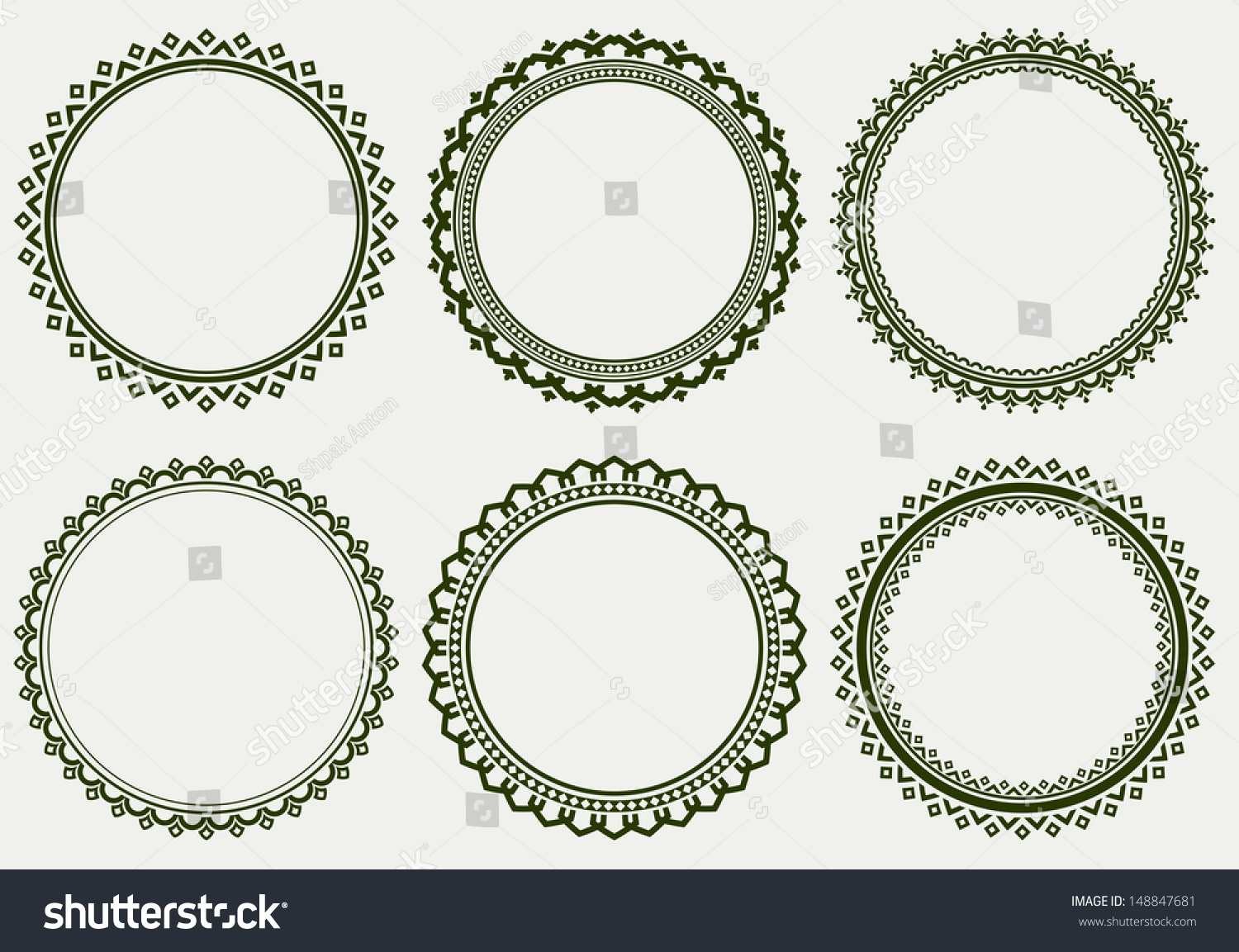 6,400 Old fashioned oval patterns Images, Stock Photos & Vectors ...