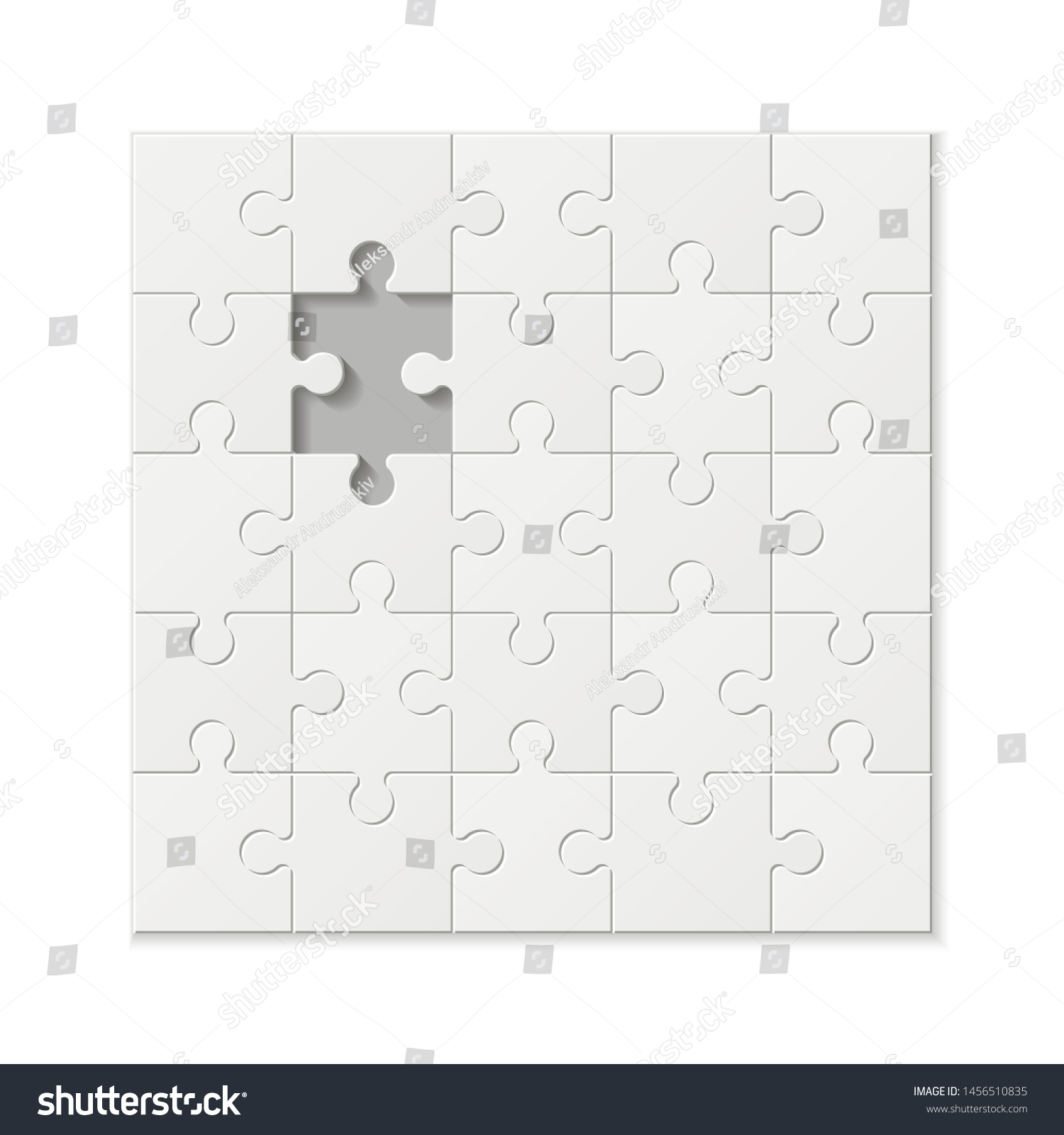 Set Puzzle Pieces Texture Mosaic Background Stock Vector (Royalty Free ...