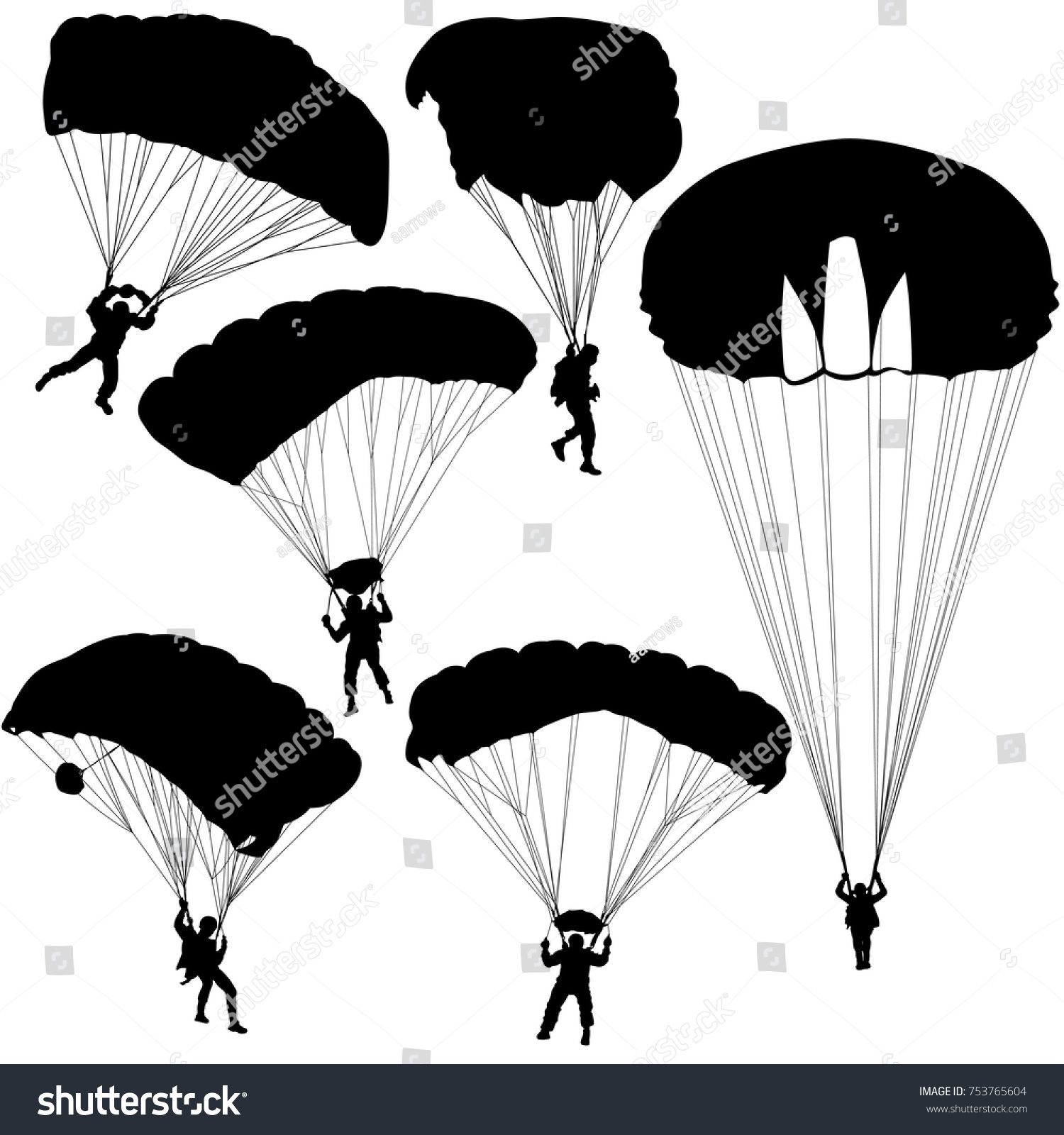 4,802 Paratrooper Stock Vectors, Images & Vector Art | Shutterstock