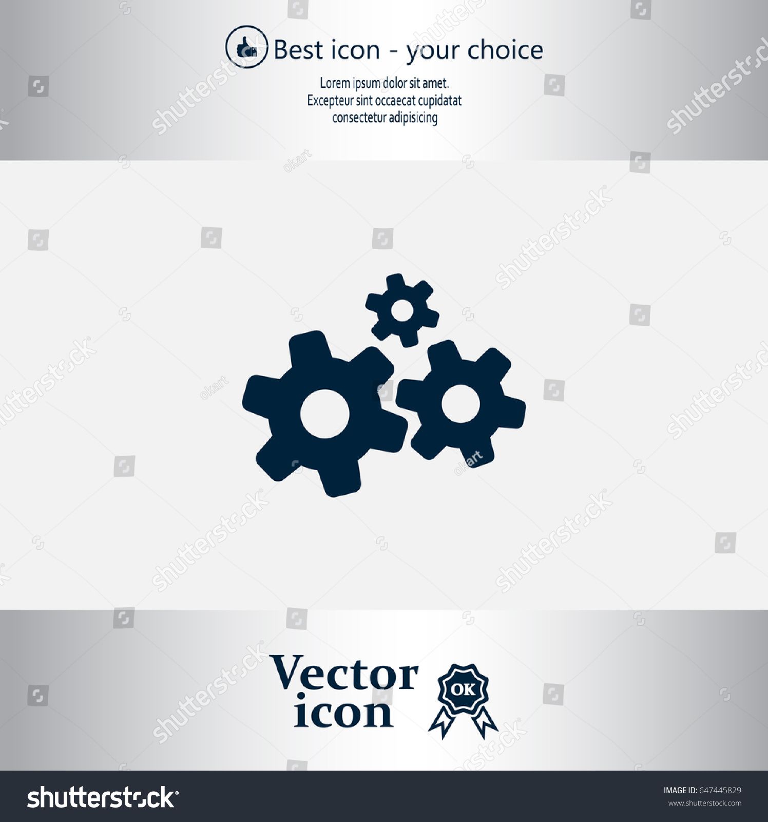 Settings Icon Vetor Stock Vector (Royalty Free) 647445829 | Shutterstock Settings Icon Vetor Stock Vector (Royalty Free) 647445829 | Shutterstock