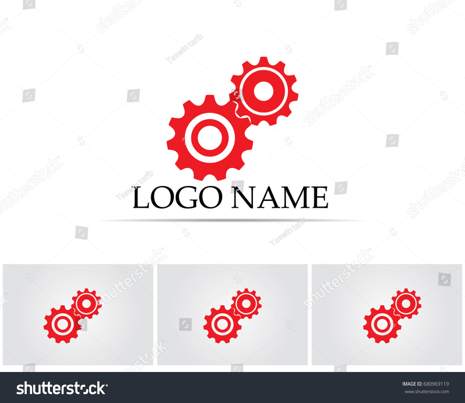 Setup Logo Symbols Stock Vector (Royalty Free) 680969119