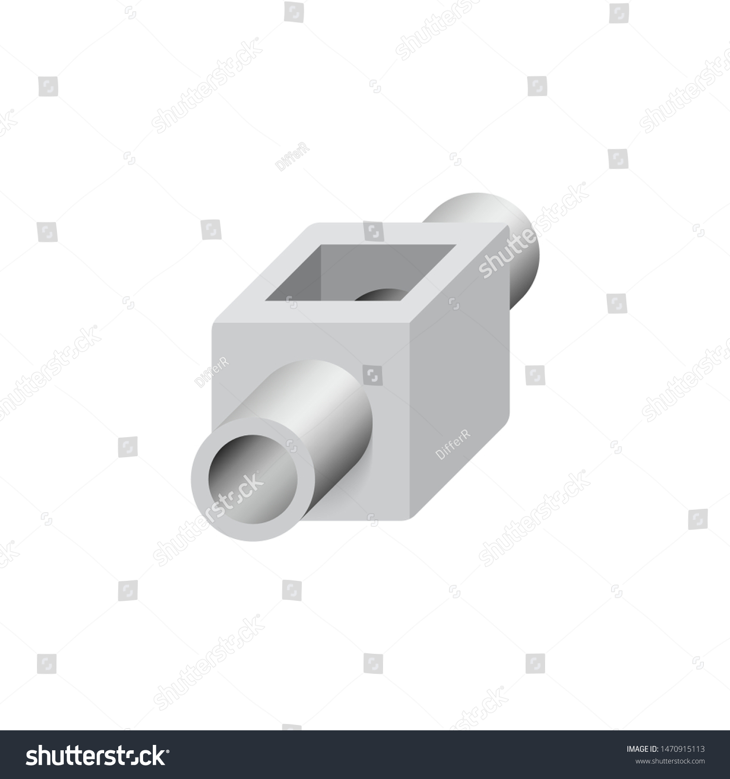 Sewer Pipe Icon Drainage System Stock Vector (Royalty Free) 1470915113
