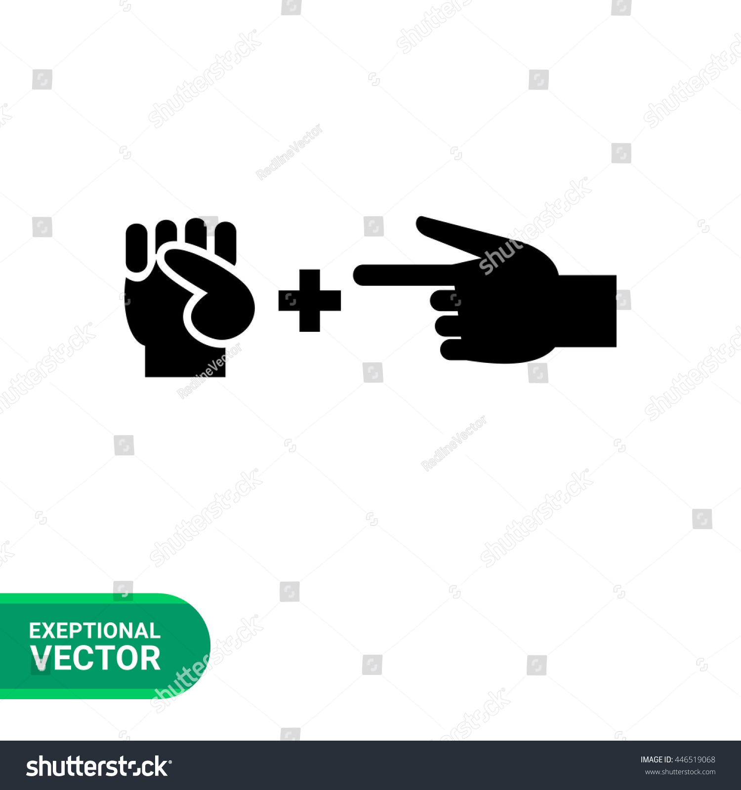 Sex Simple Icon Stock Vector 446519068 Shutterstock