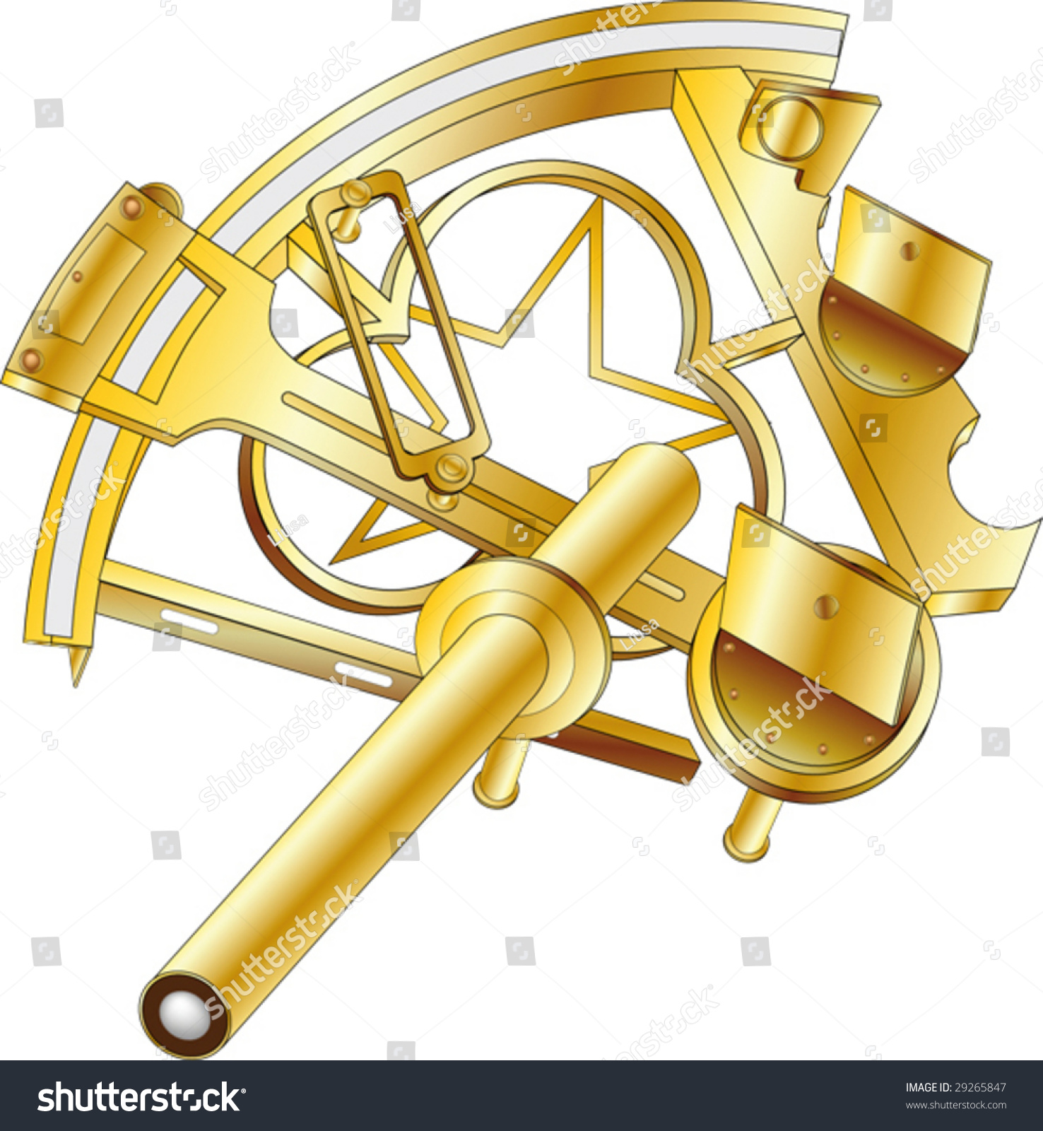 Simple Sextant Drawing