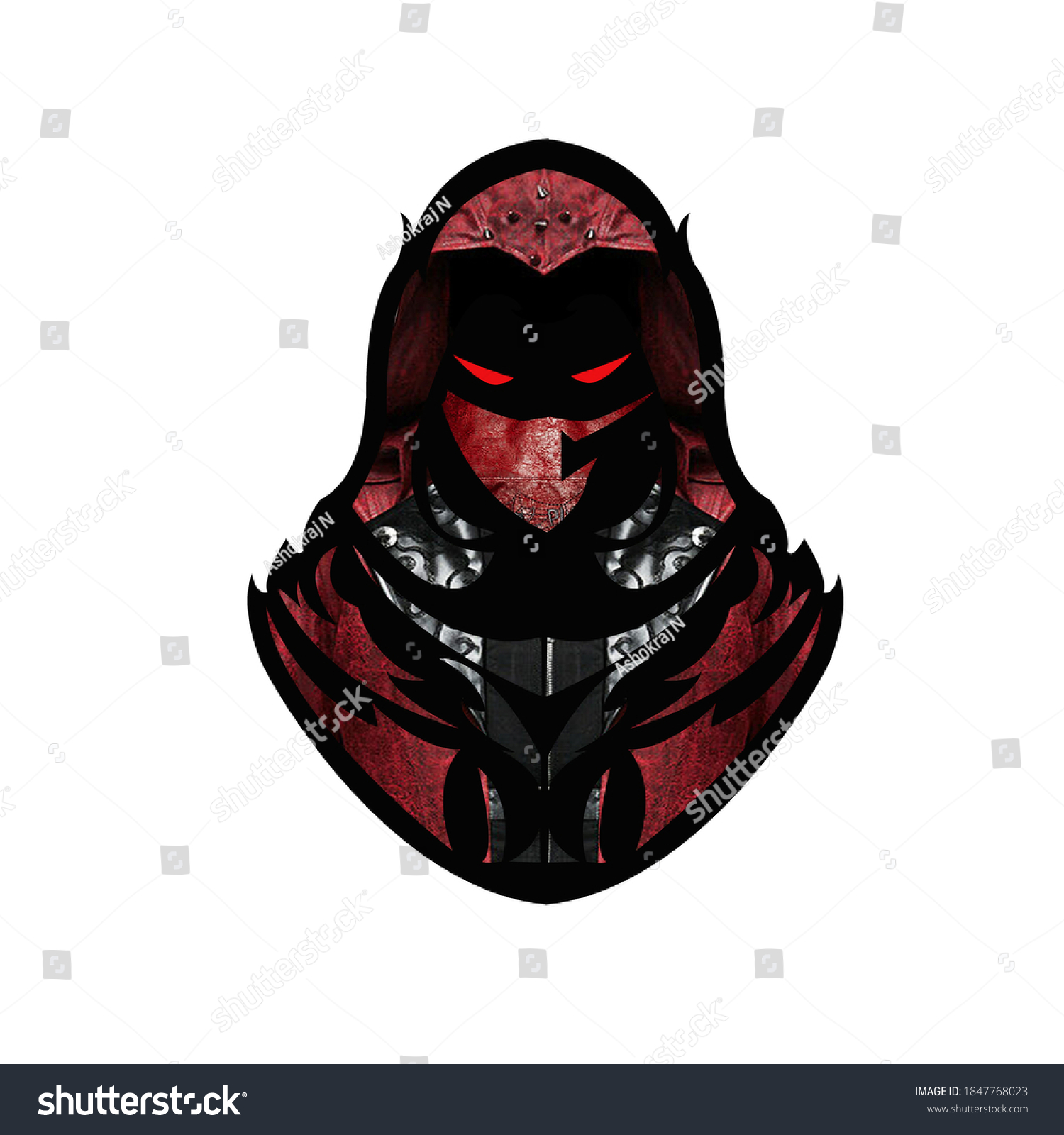 Shadow Legand Esports Vector Logo Stock Vector (Royalty Free) 1847768023