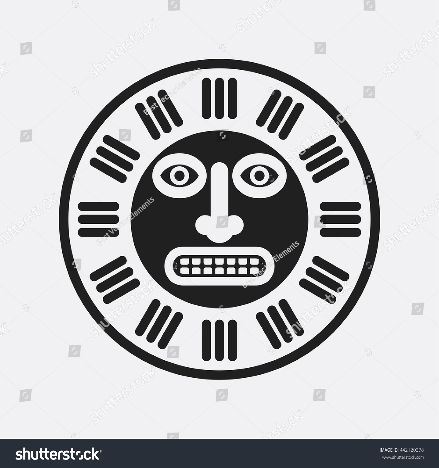 Shaman Icon Stock Vector (Royalty Free) 442120378
