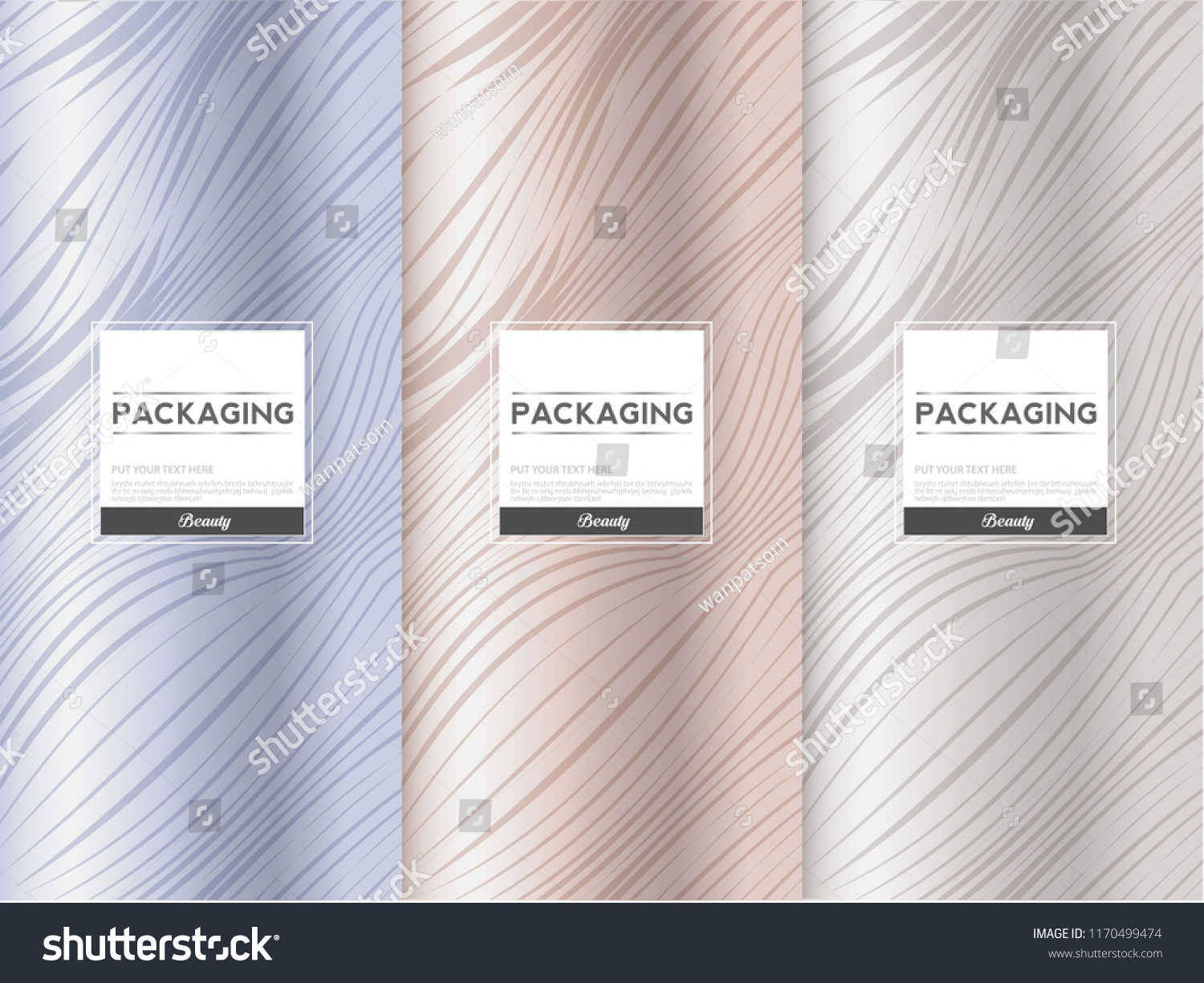 Shampoo Bottle Template Design Vector Illustration Stock Vector ...