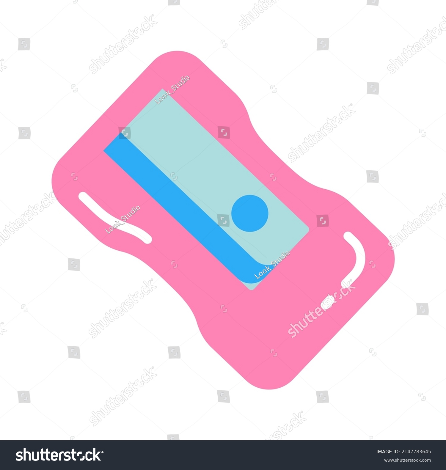 Sharpener Icon Back School Vector Illustration Stock Vector (Royalty ...
