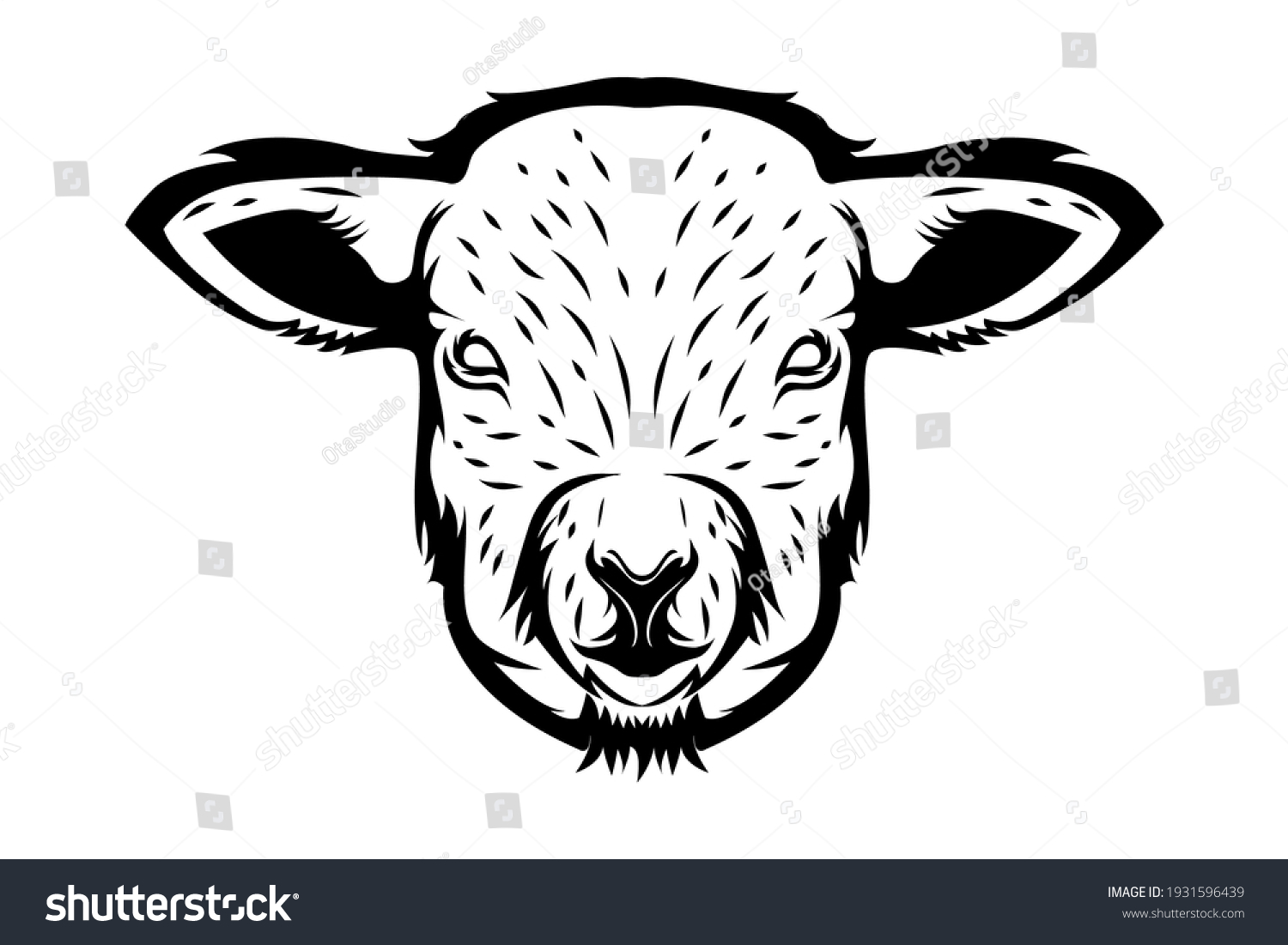 9,798 imágenes de Sheep head drawing - Imágenes, fotos y vectores de ...