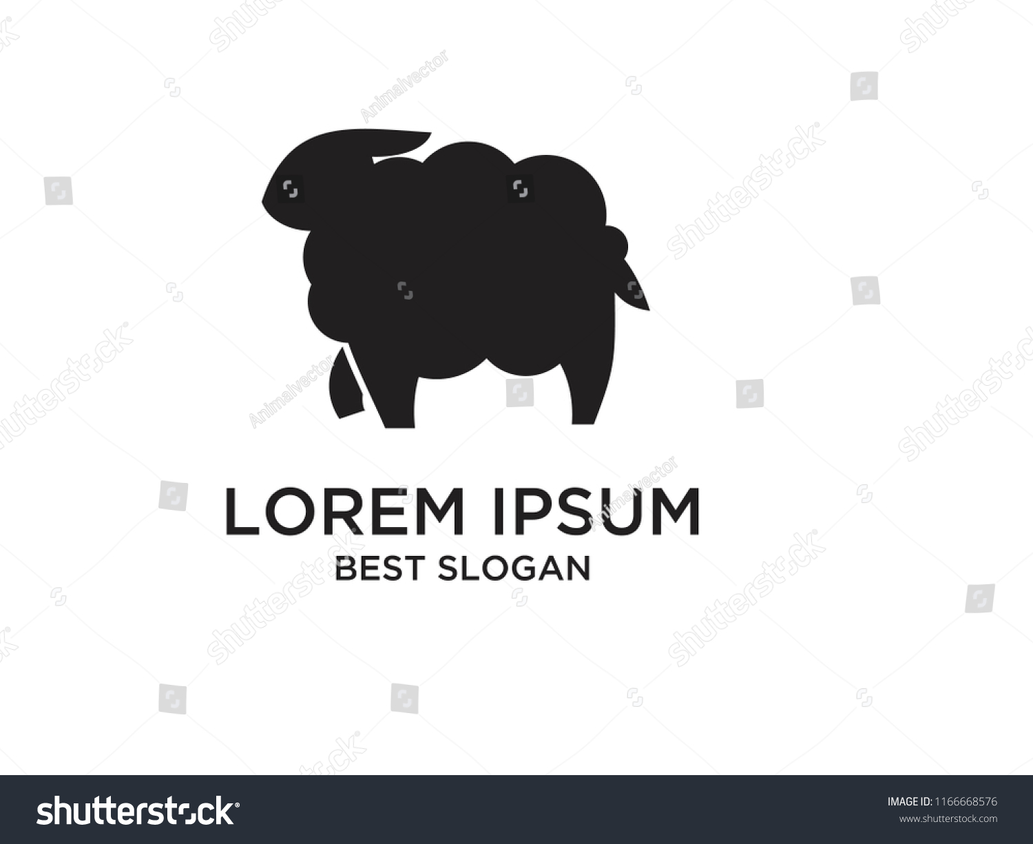 Sheep Logo Icon Designs: เวกเตอร์สต็อก (ปลอดค่าลิขสิทธิ์) 1166668576 ...