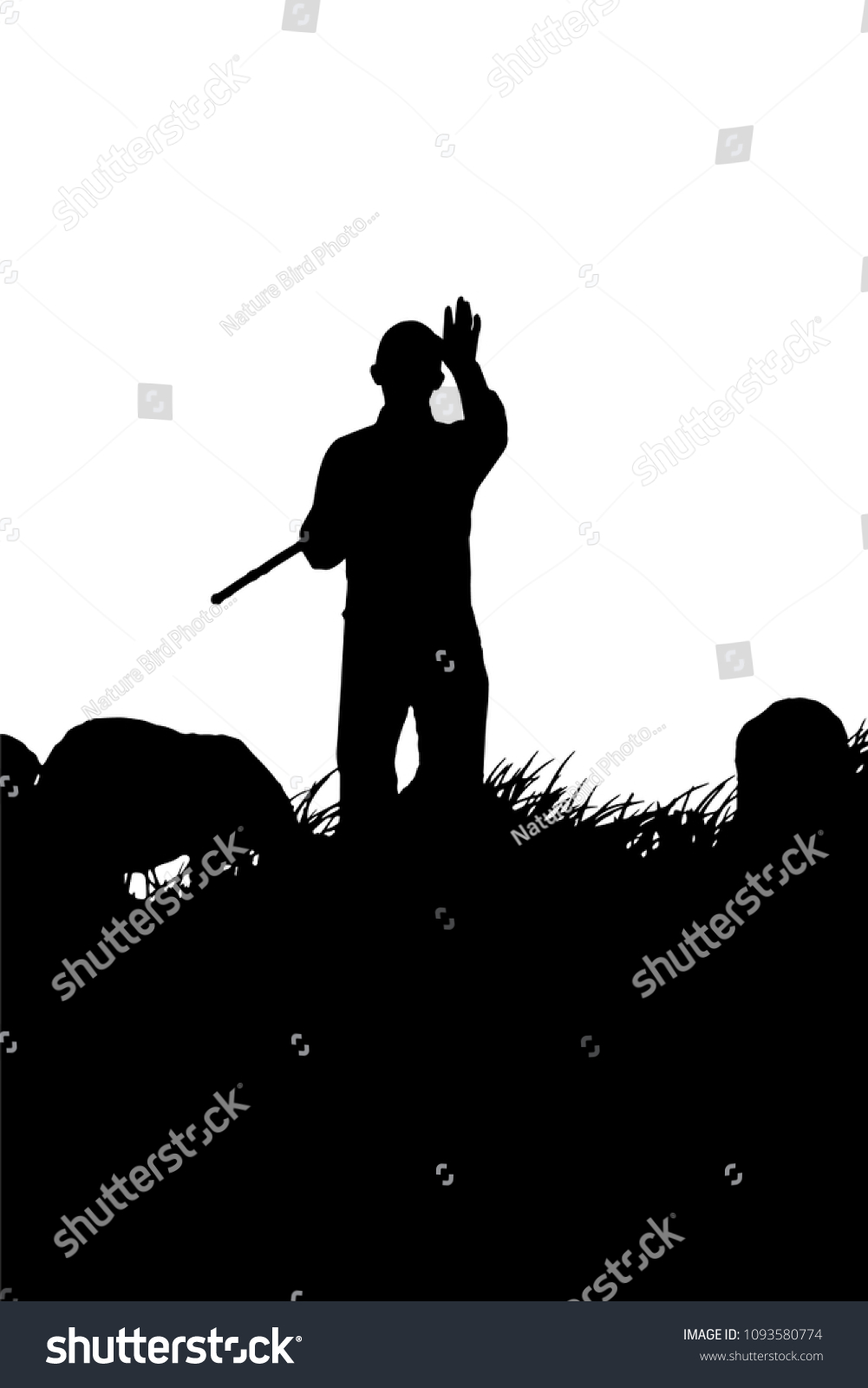 Sheepman Vector Image White Background: เวกเตอร์สต็อก (ปลอดค่าลิขสิทธิ์ ...