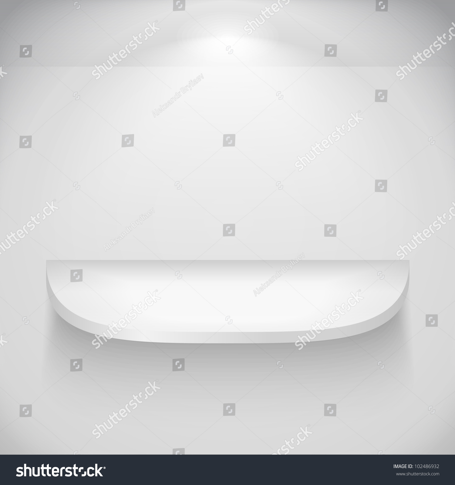 Shelf Rounded Corners Vector Eps10 Illustration: เวกเตอร์สต็อก (ปลอดค่า ...