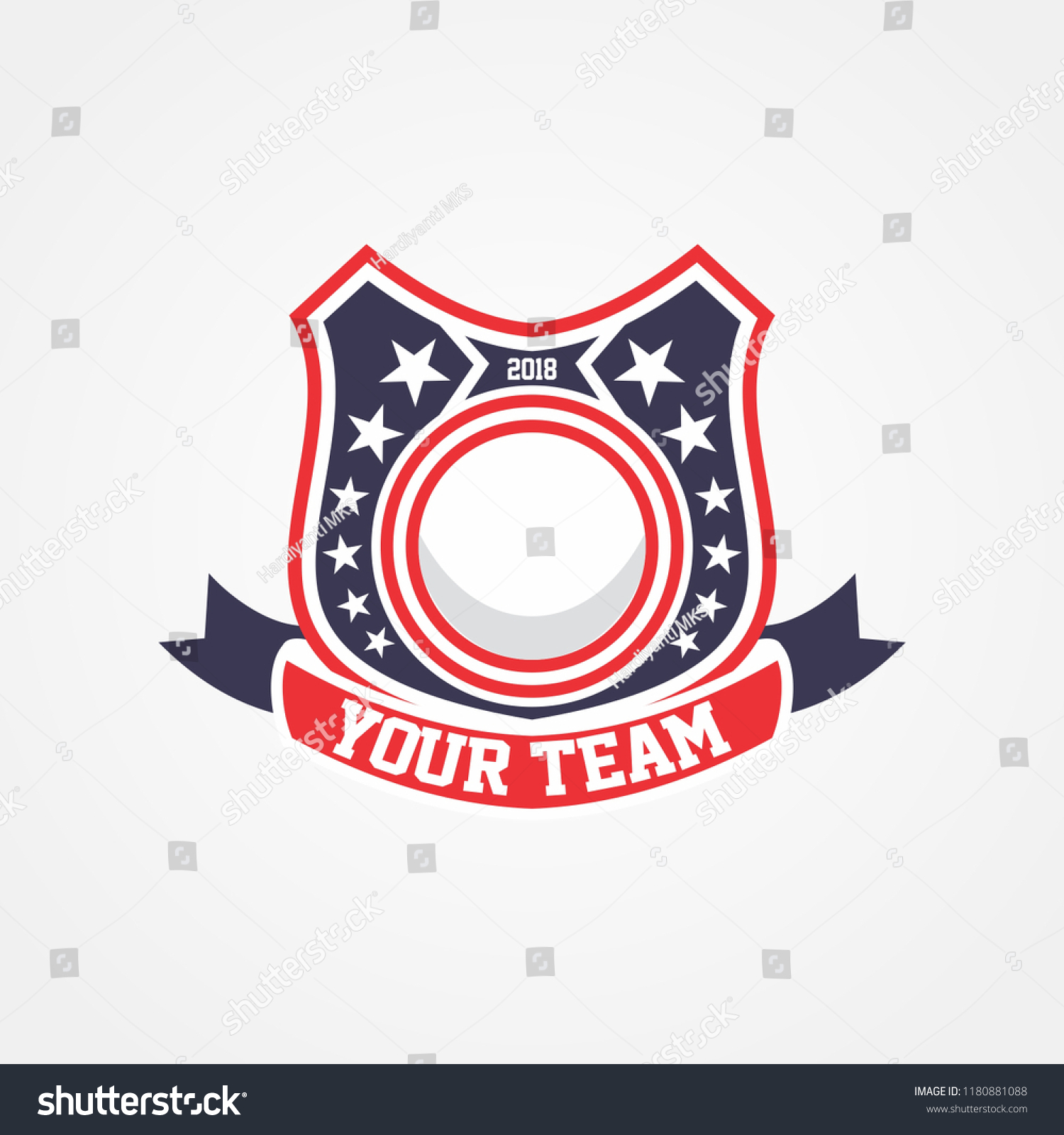 Shield Crest Logo Template Stock Vector (Royalty Free) 1180881088 ...