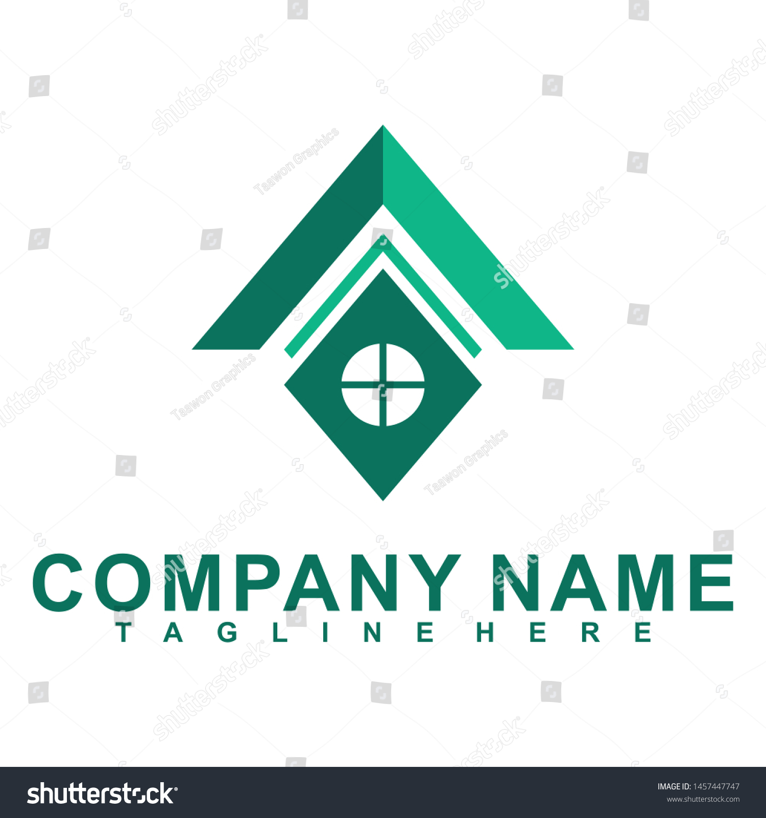 Shield House Icon Logo Design Vector Stock Vector (Royalty Free ...