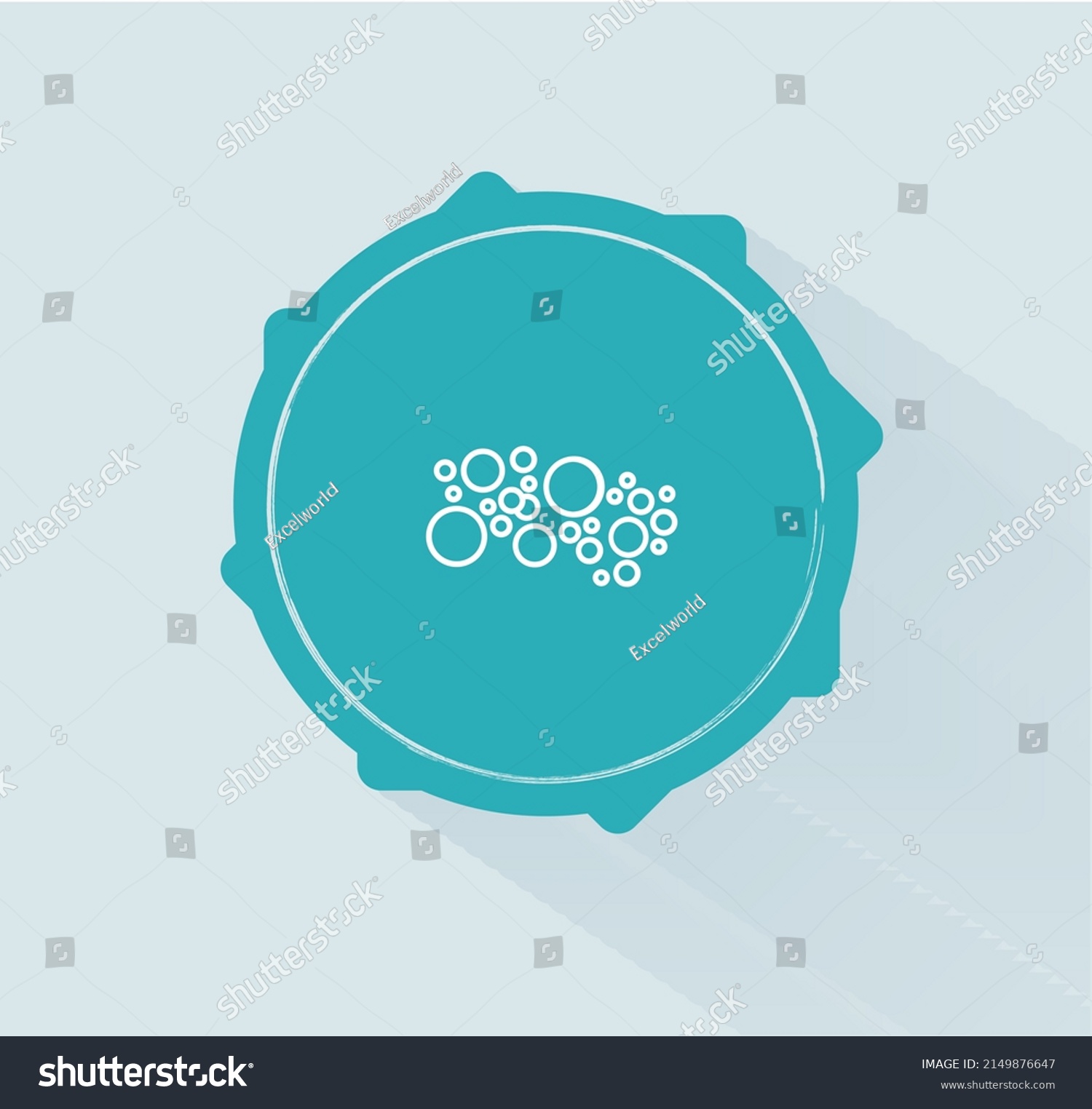 Shingles Treatment Icon Vector Design Stock Vector (Royalty Free ...