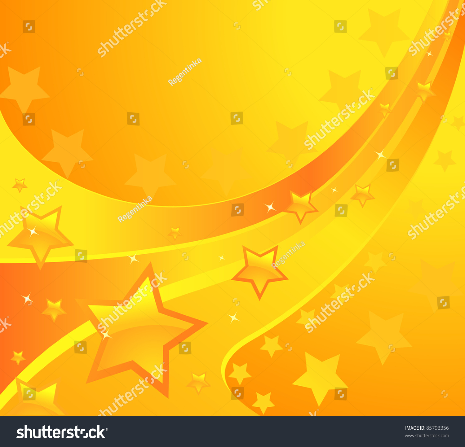 Shining Stars Background Design Vector Stock Vector (Royalty Free) 85793356